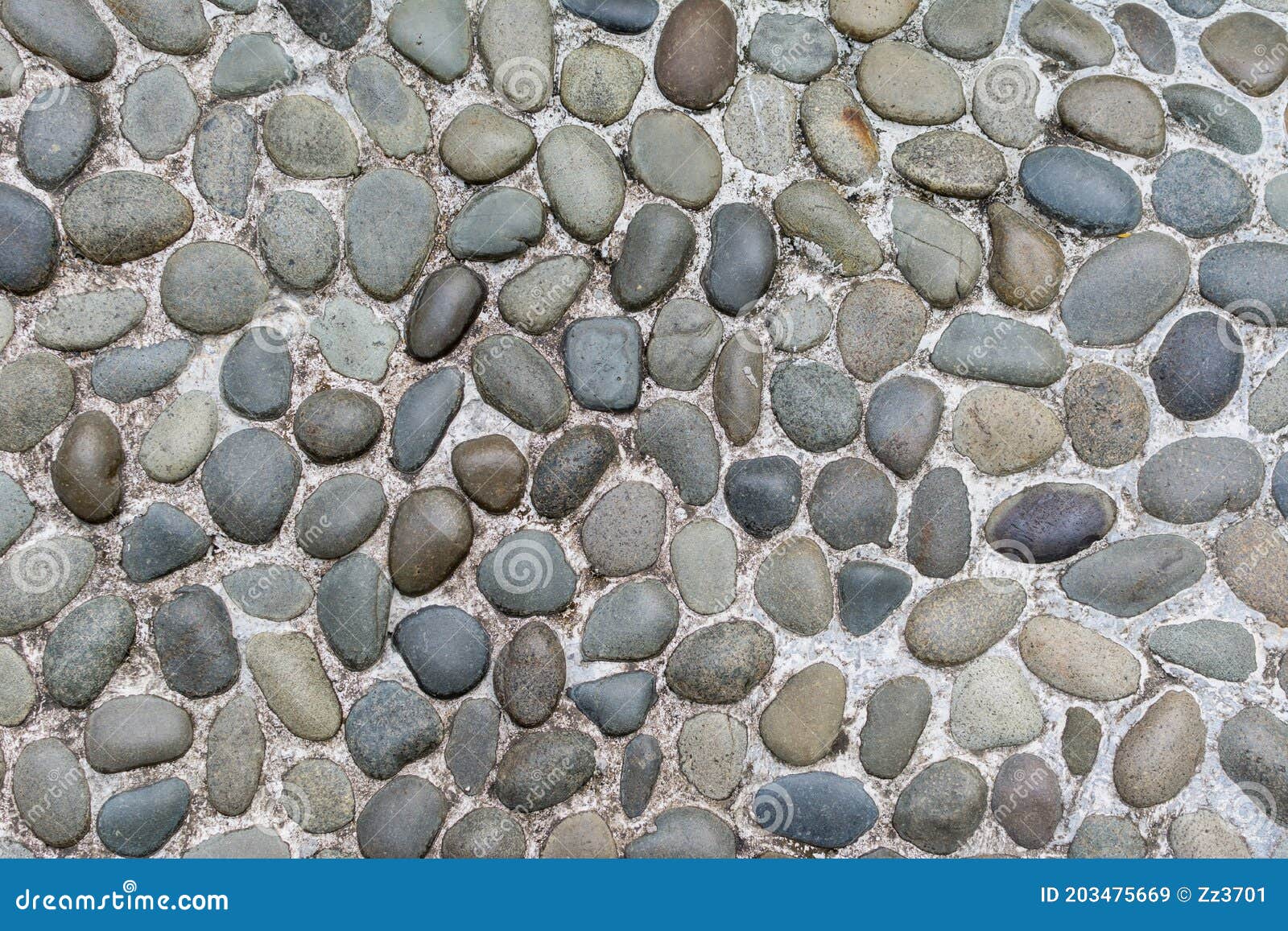 Medium Size of Cobble Stone Texture Stock Image - Image of mineral ...