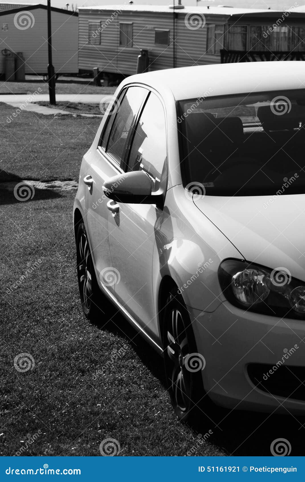 Medium-sized Car: External stock image. Image of hatchback - 51161921