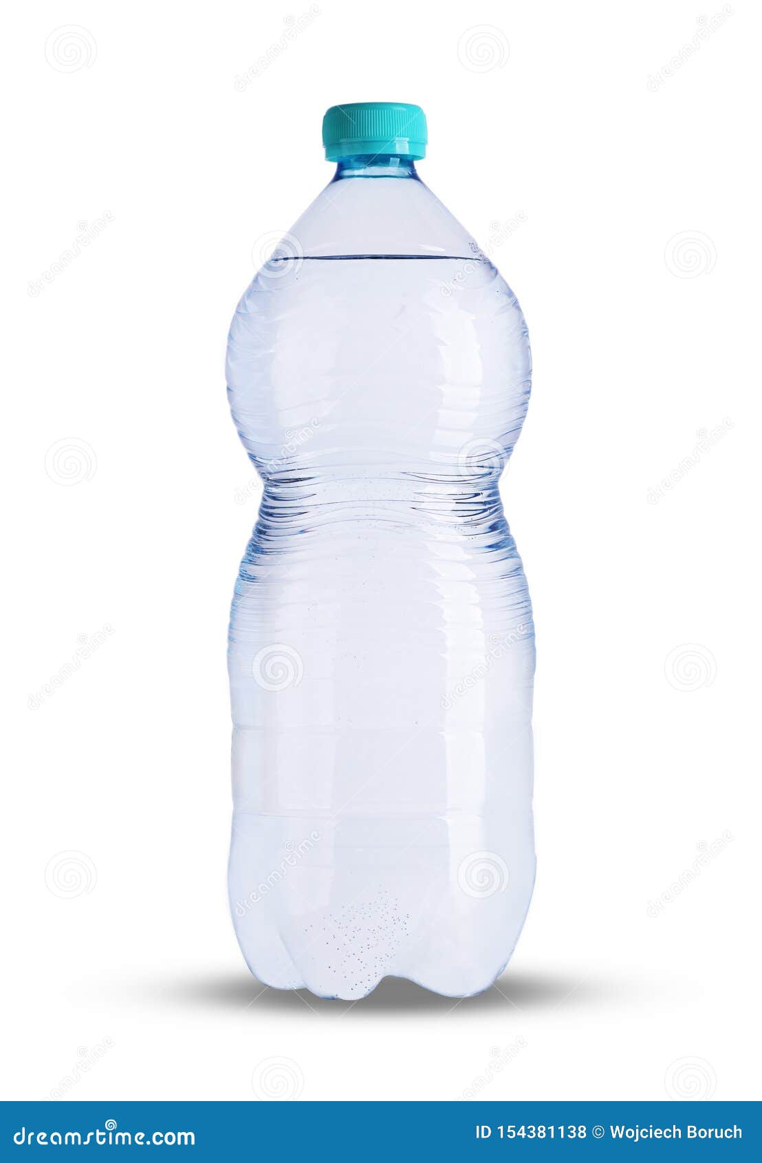 Medium Sized Plastic Bottle of Mineral Water Stock Photo - Image of ...