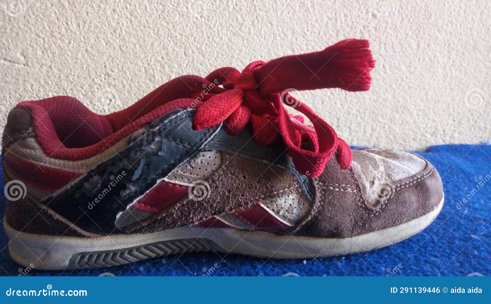 Medium Sized Semi-athletic Shoe of the Popular Type Stock Photo - Image ...