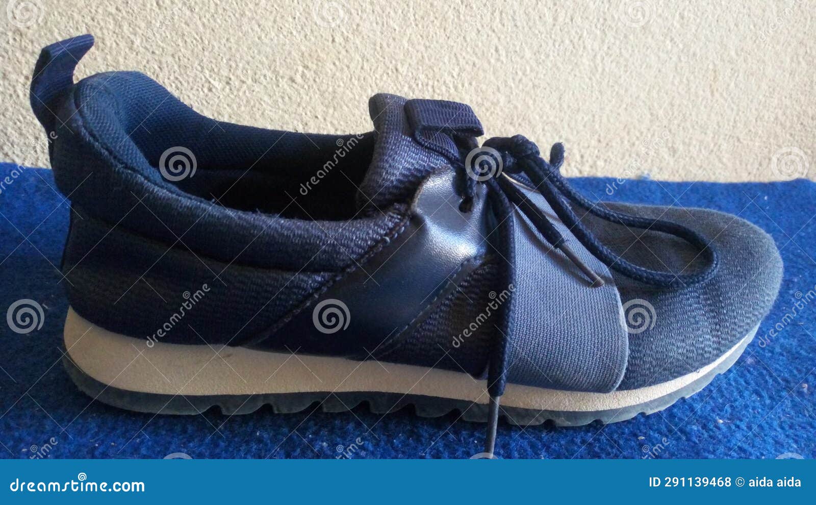 Medium Sized Semi-athletic Shoe of the Popular Type Stock Photo - Image ...