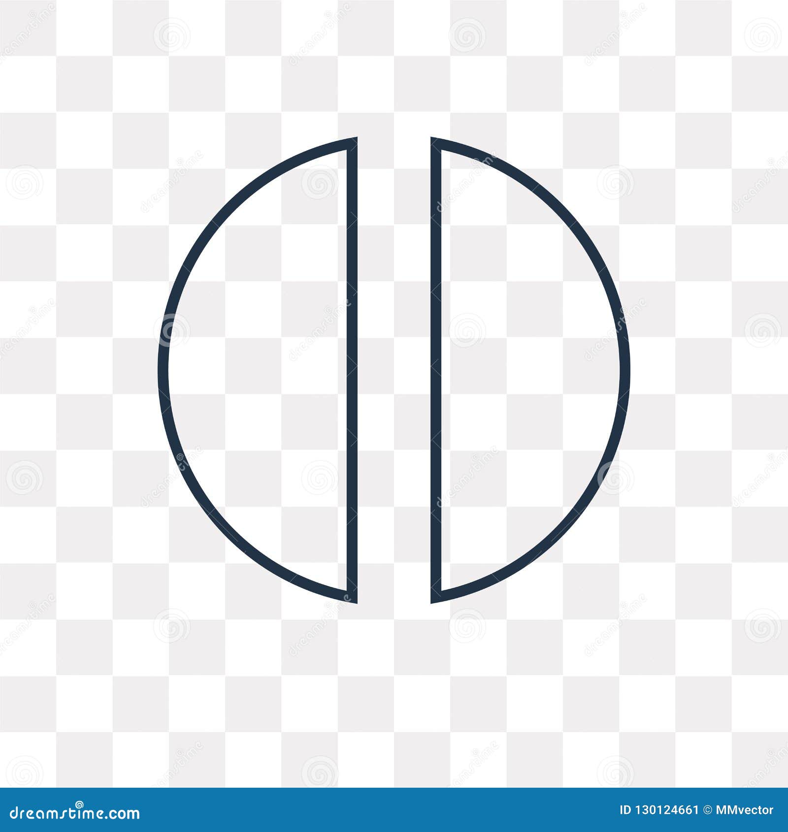 Medium Vector Icon Isolated on Transparent Background, Linear Me Stock ...