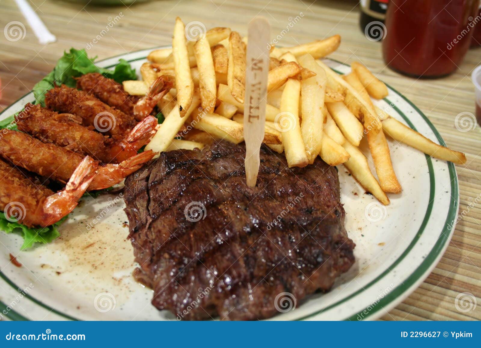 Medium well stock image. Image of oily, crispy, meal, fries - 2296627