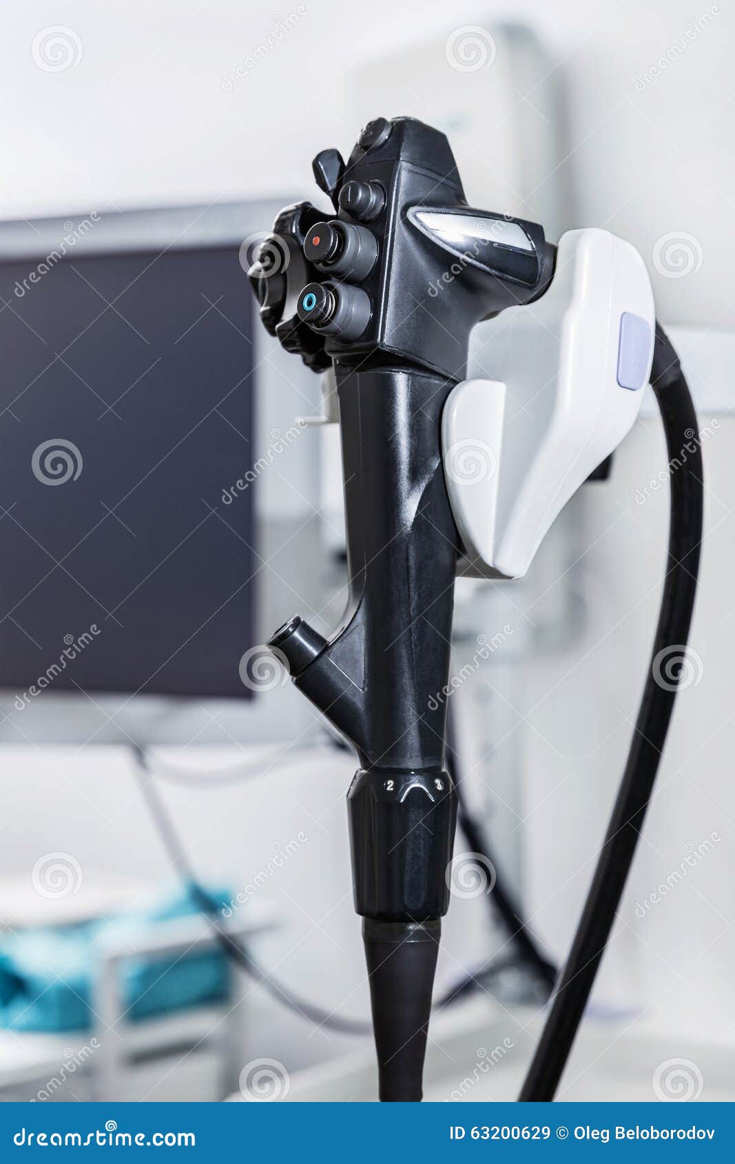 Medizinisches Oborudovanie Endoskop Stockbild - Bild von klinik, därme ...