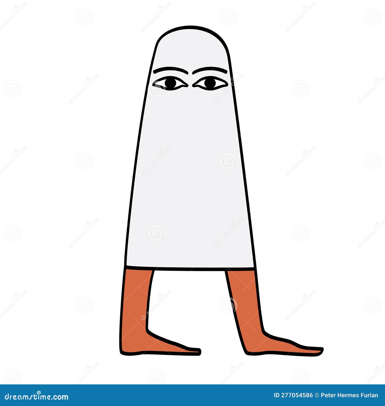 Medjed, Ghost-like Depicted Minor Deity in Ancient Egypt Religion Stock ...