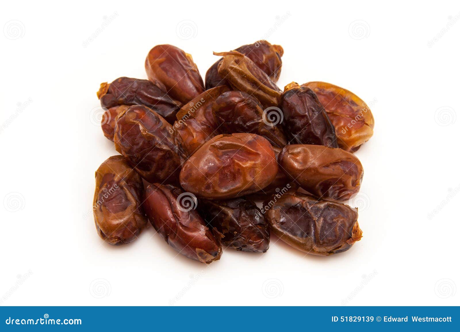 Medjool Dates Isolated on a White Background. Stock Image - Image of ...