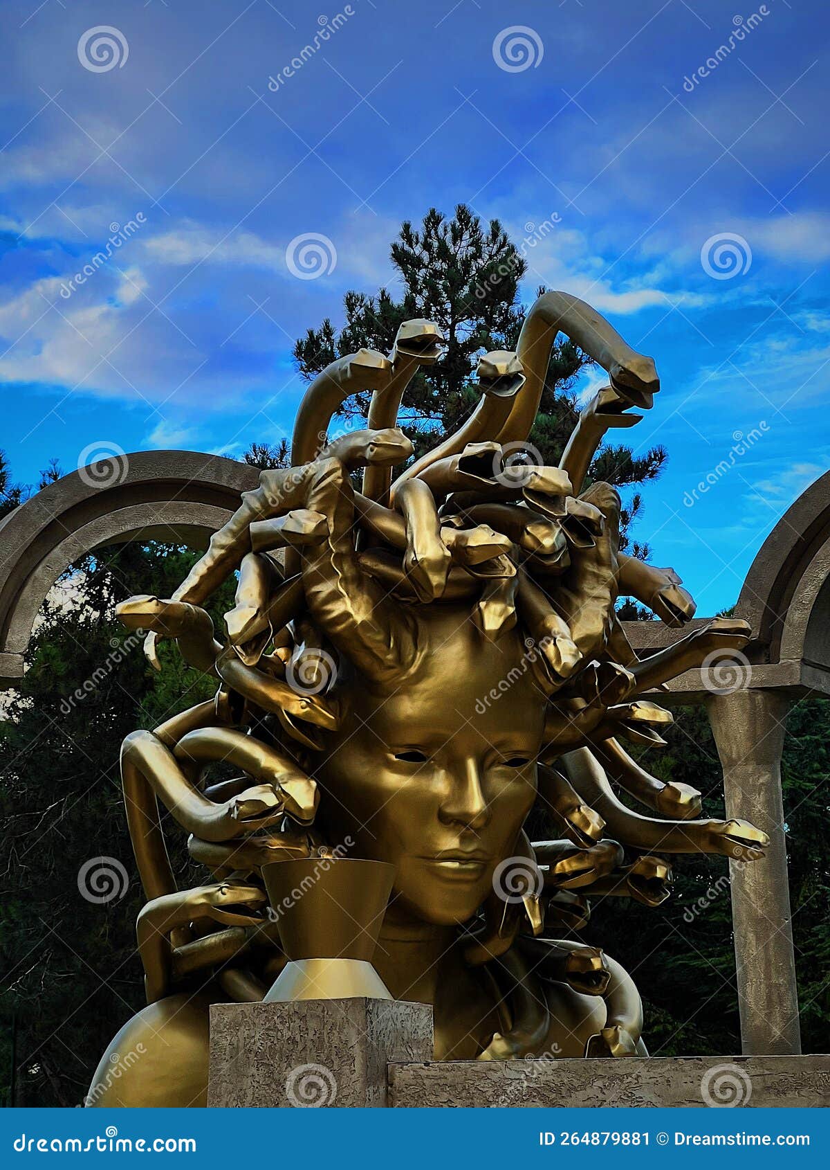 Medusa editorial photo. Image of medusa, snakes, snake - 264879881