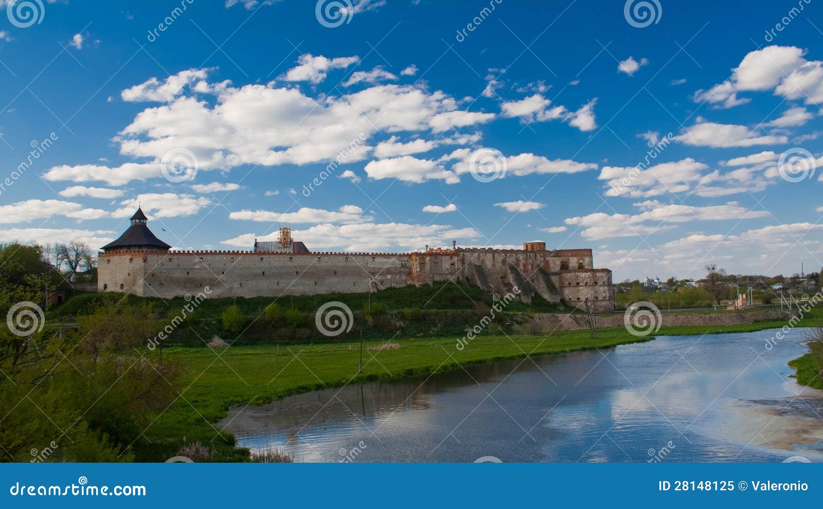 Medzhybizh cossack castle stock image. Image of medzhybizh - 28148125