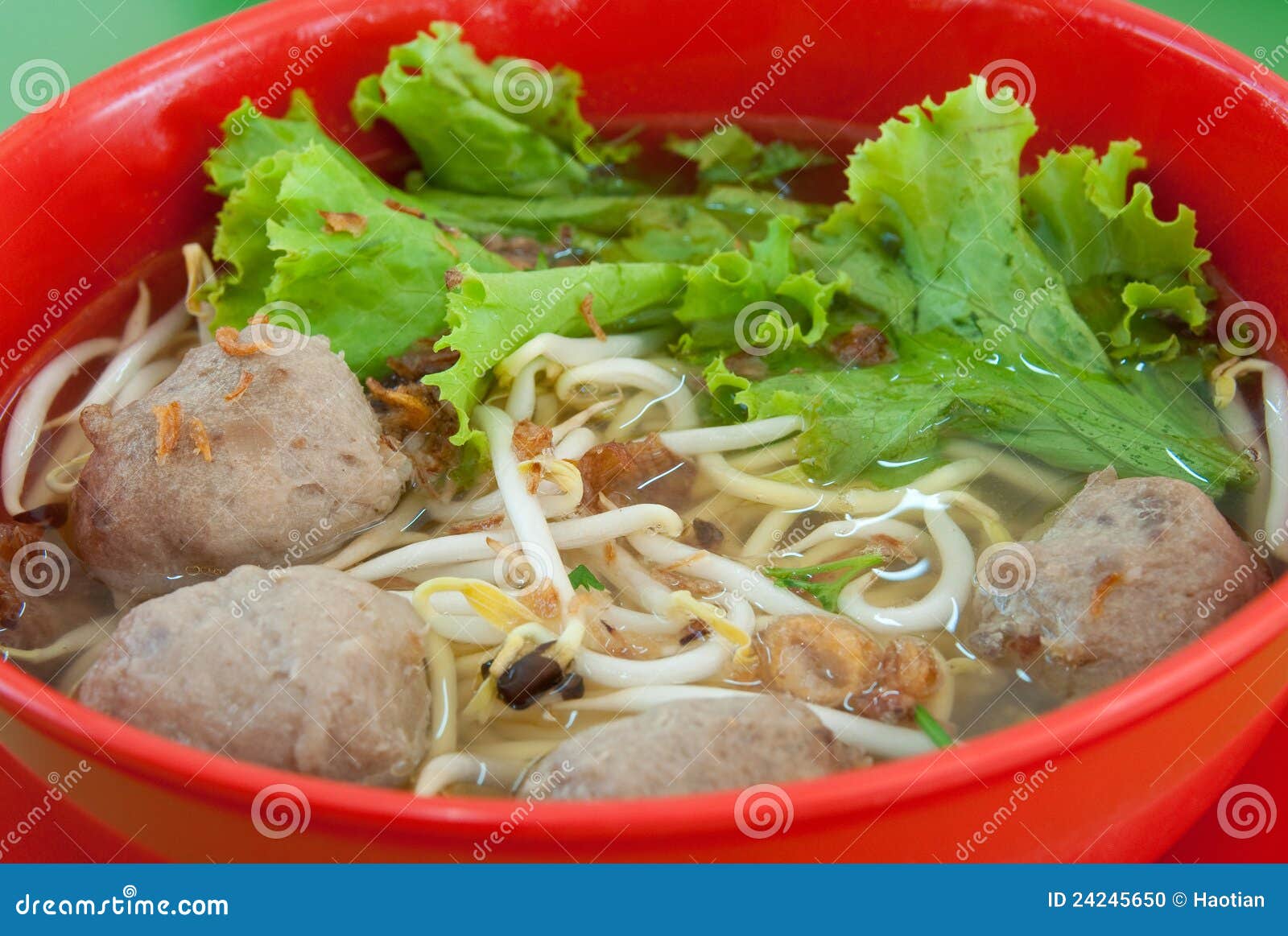 Mee Bakso stock photo. Image of dining, bakso, meat, soup - 24245650