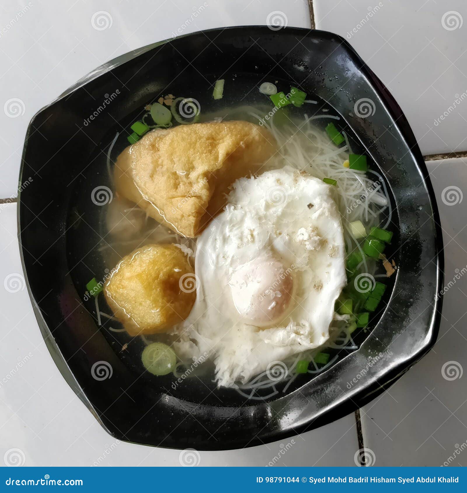 Mee Hoon sup called calong stock photo. Image of calong - 98791044