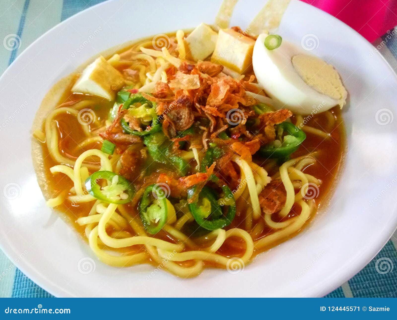 Mee Java stock image. Image of java, tradisional, natural - 124445571