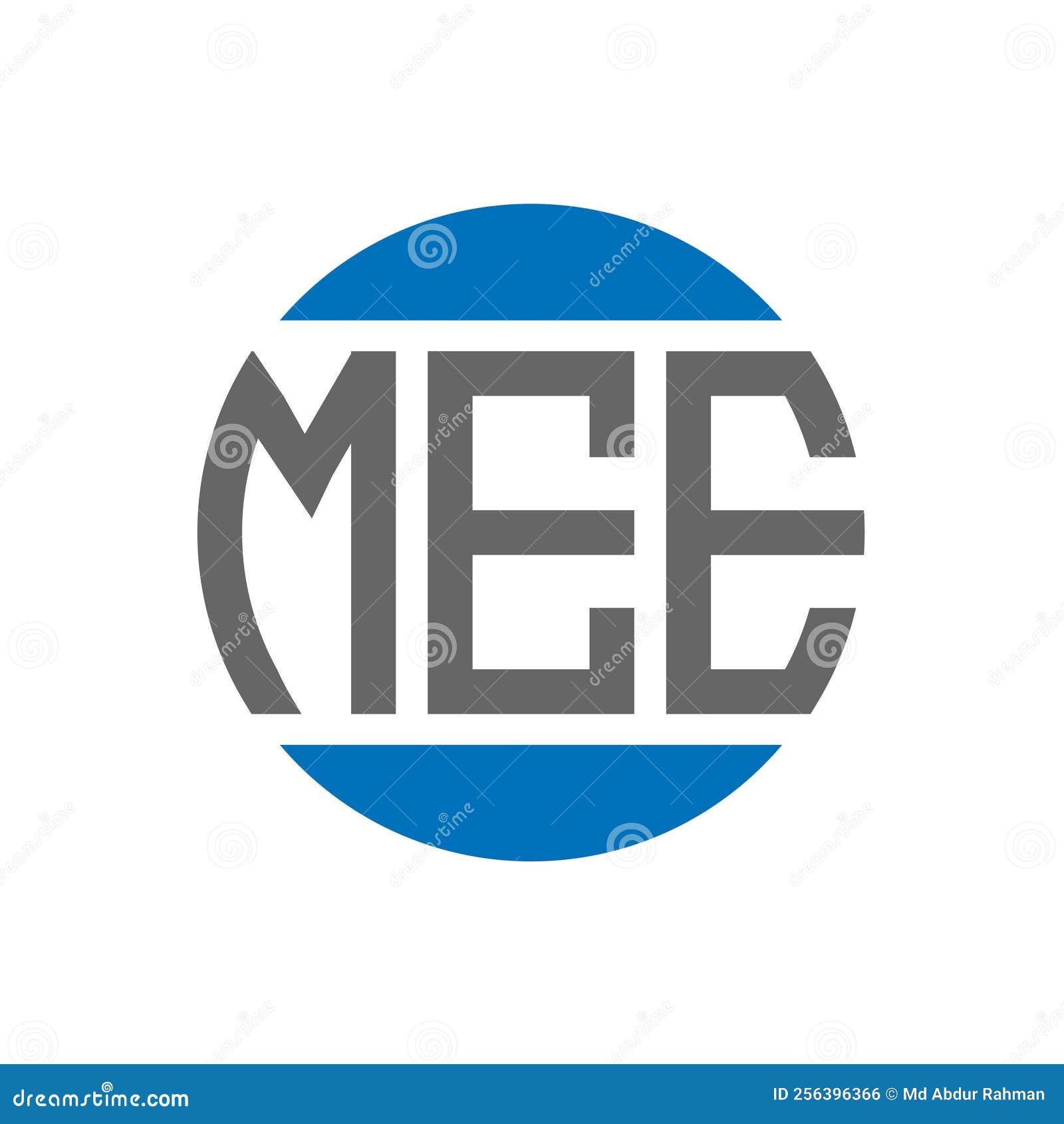 MEE Letter Logo Design on White Background. MEE Creative Initials ...