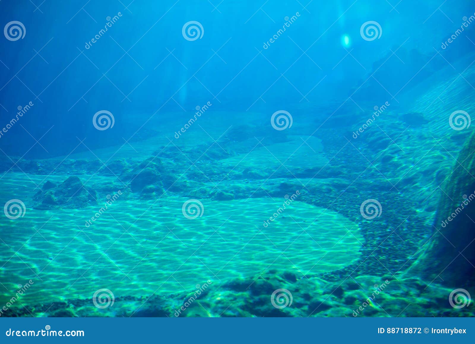 Meer Tief Oder Ozean Unterwasser Stockfoto - Bild von meerblick, tief ...