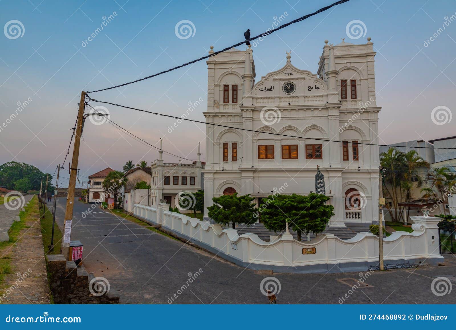 Meeran Mosque at Galle, Sri Lanka Editorial Photography - Image of ...