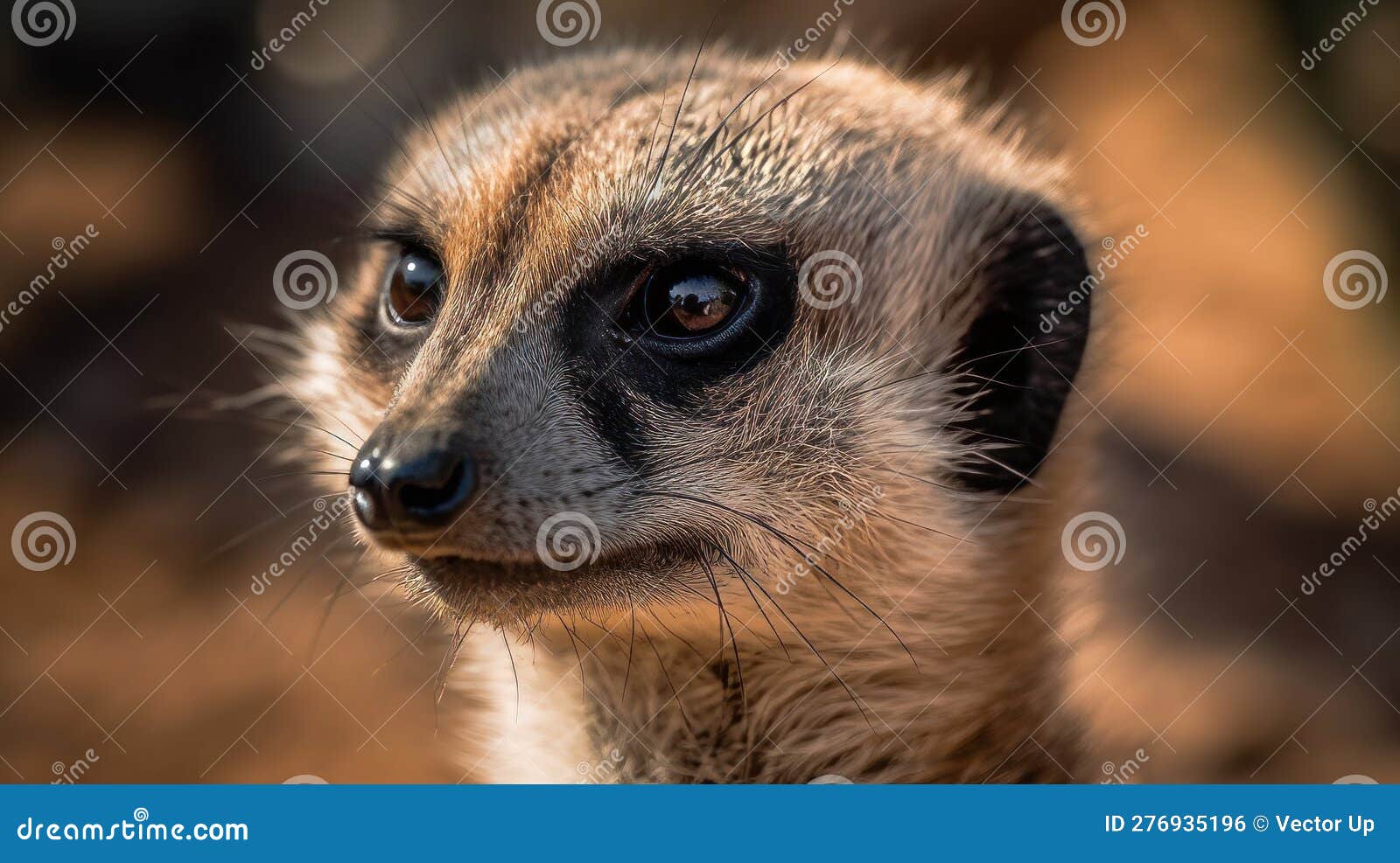 Meerkat Face. Meerkat Mascot Idea For Logo Vector Illustration ...