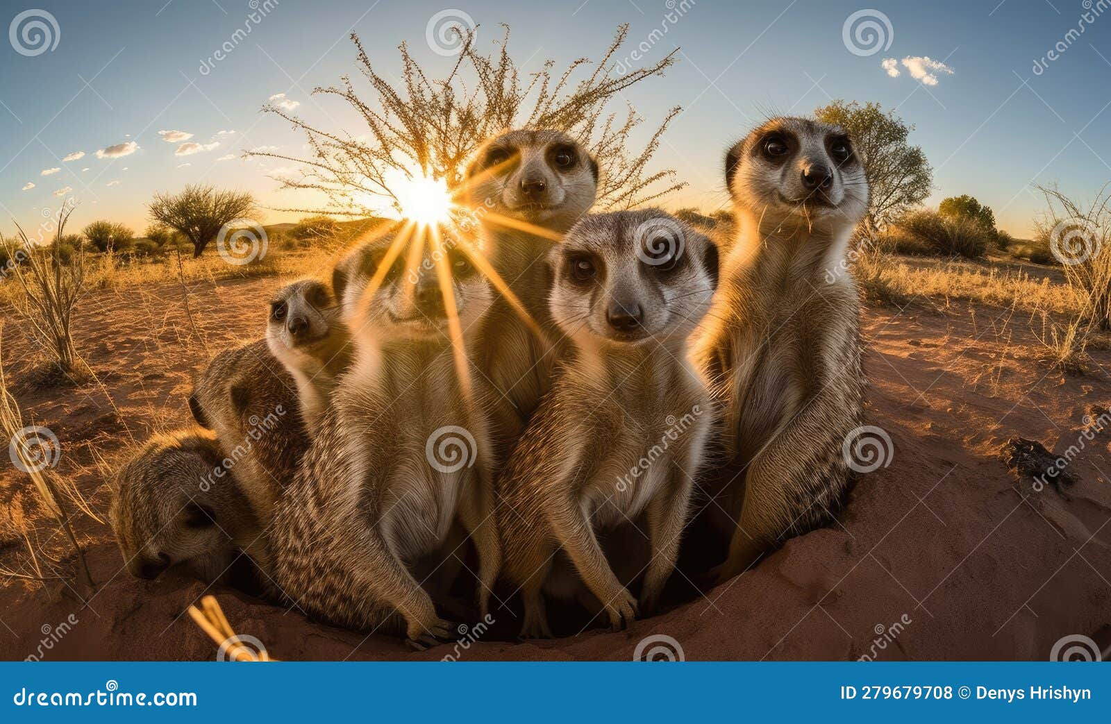 Meerkat Takes Group Selfie, Showcasing Its Close-knit Community ...