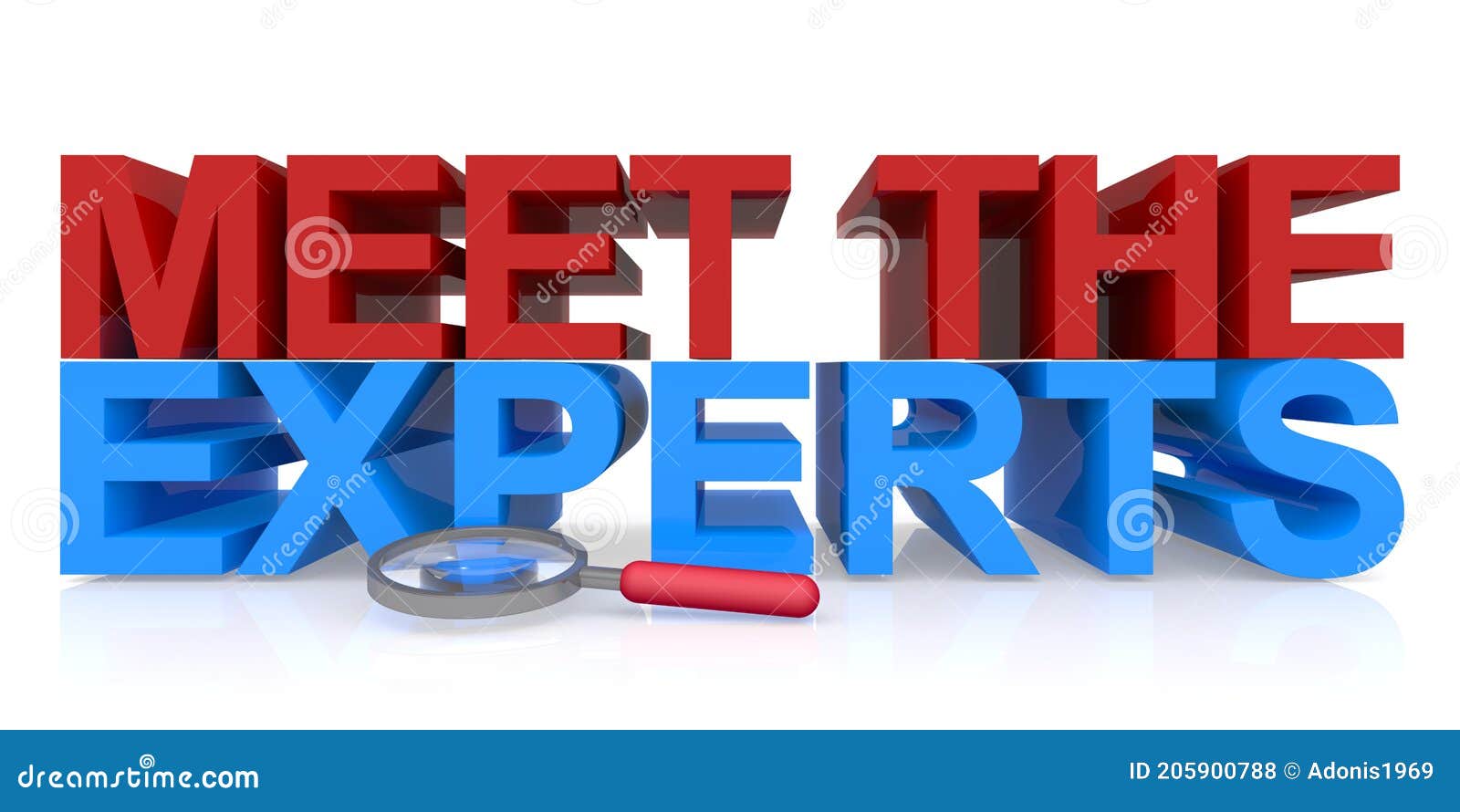 Meet the experts on white stock photo. Image of meeting - 205900788