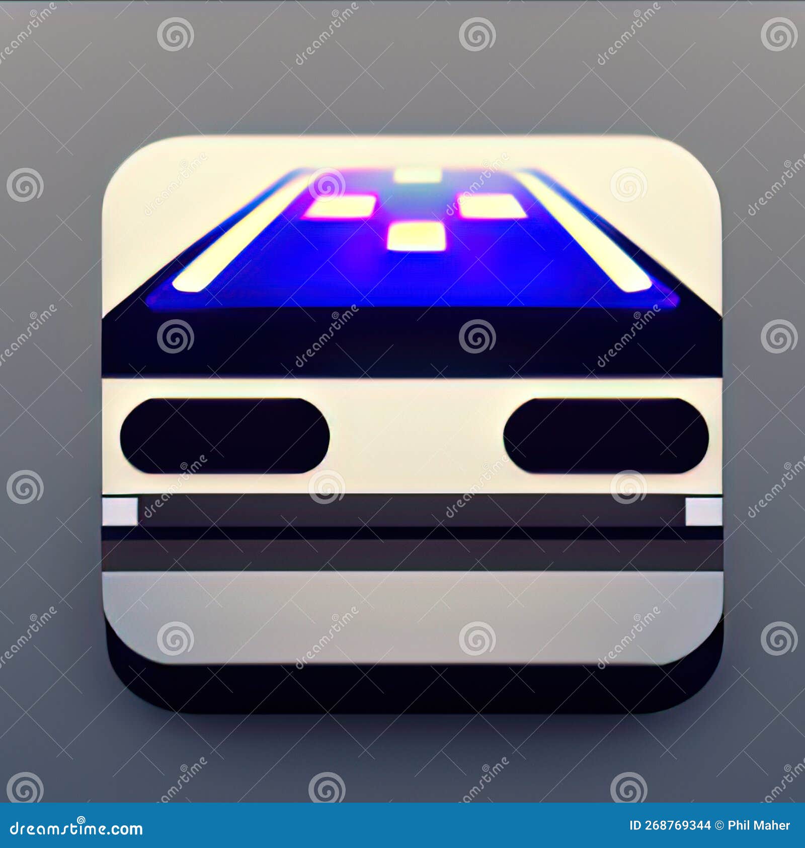 Meet New People Software App Icon. Generative AI. Stock Photo - Image ...