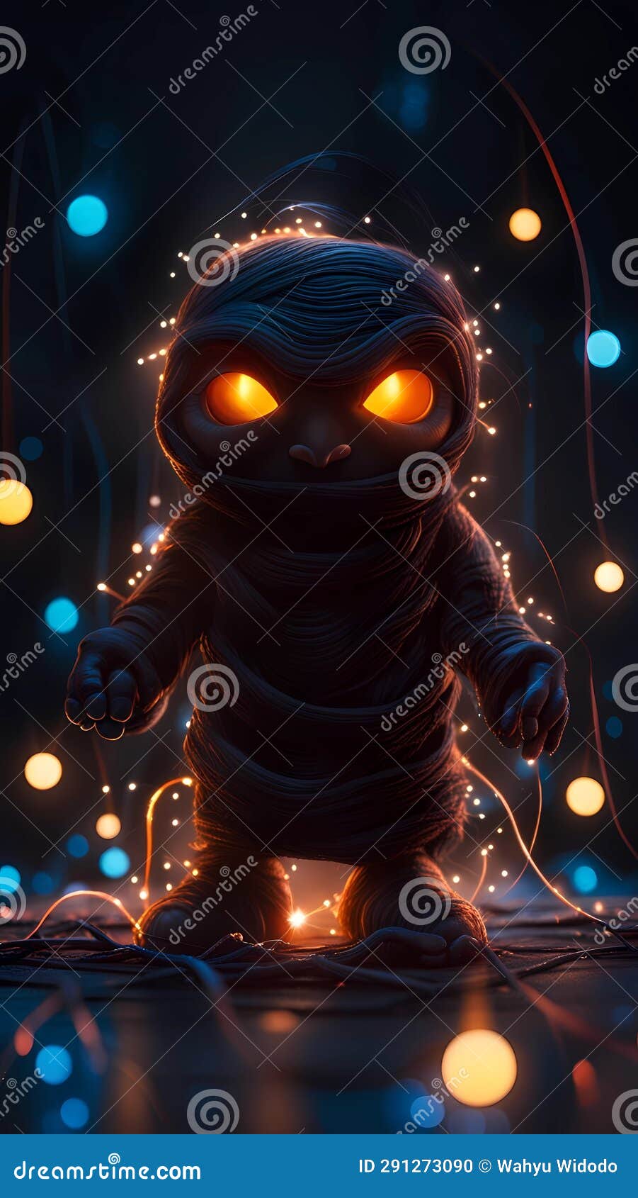 3D Evil Devil Cartoon Character Design Illustration Ai Generated Stock ...