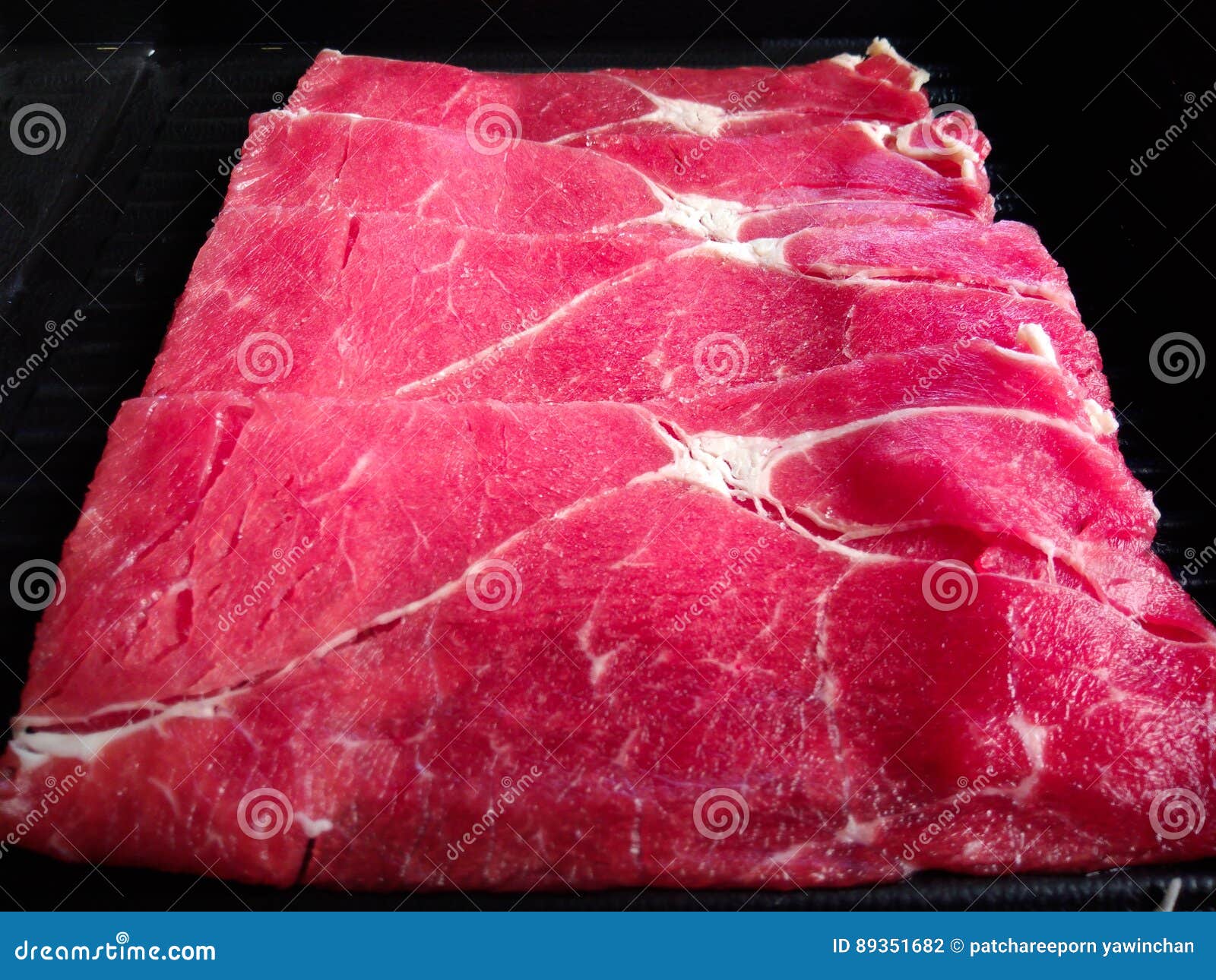 Meet stock photo. Image of dining, ingredient, cube, meal - 89351682