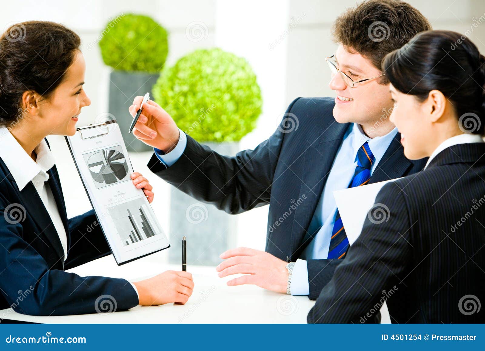 At meeting stock photo. Image of businesspeople, brainstorming - 4501254