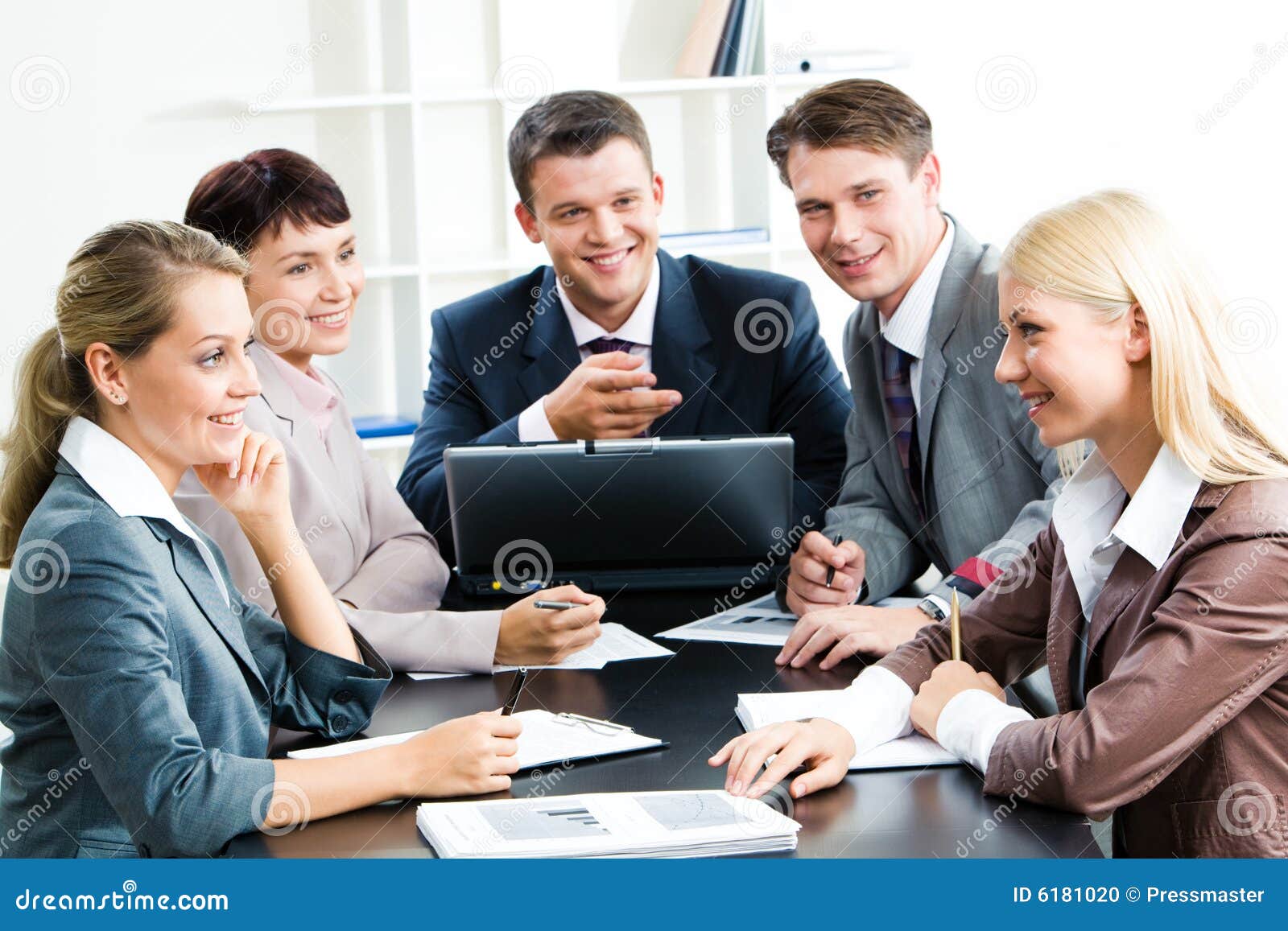 At meeting stock photo. Image of businesspeople, office - 6181020