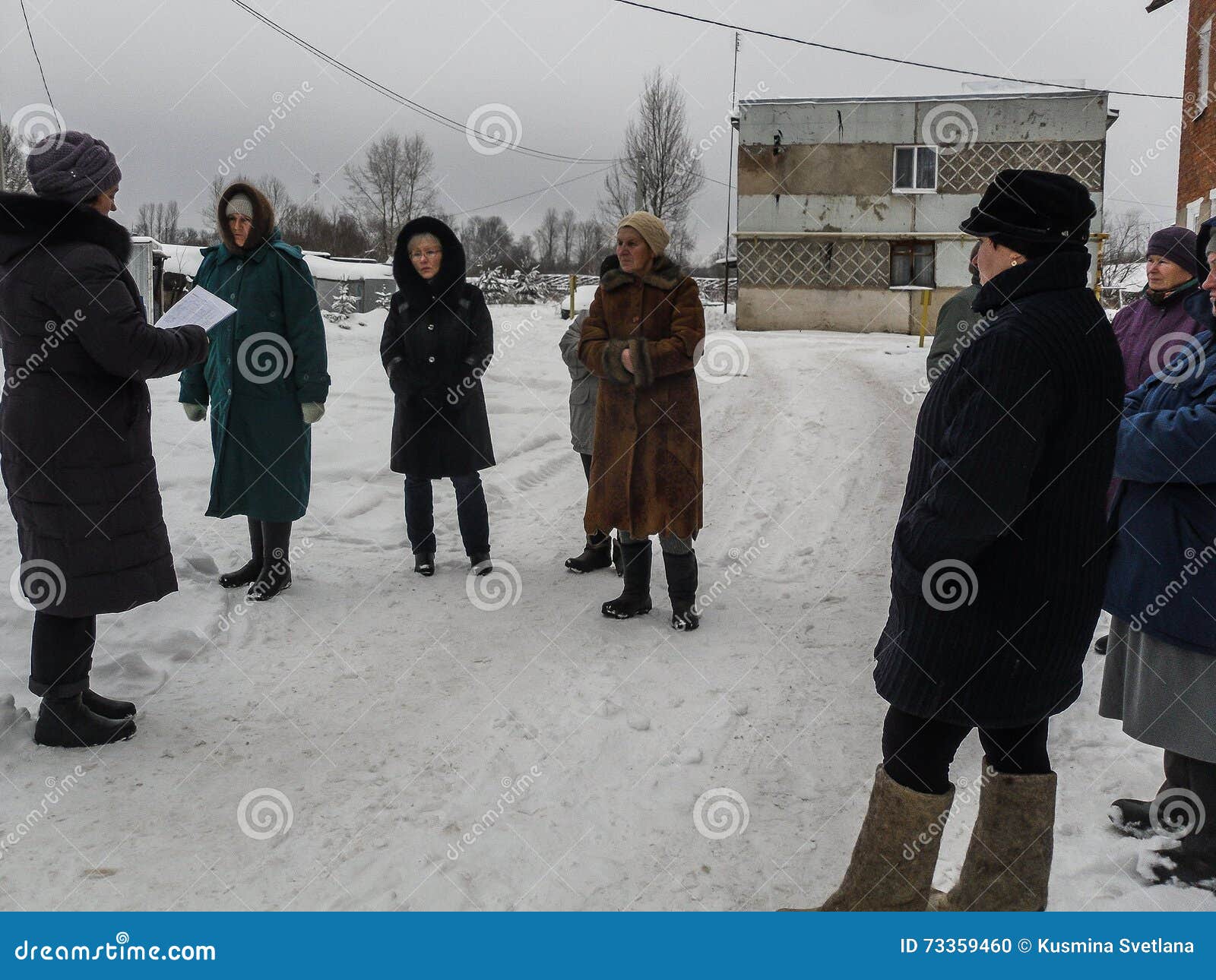 The Meeting of the Administration and the Population in the Kaluga ...
