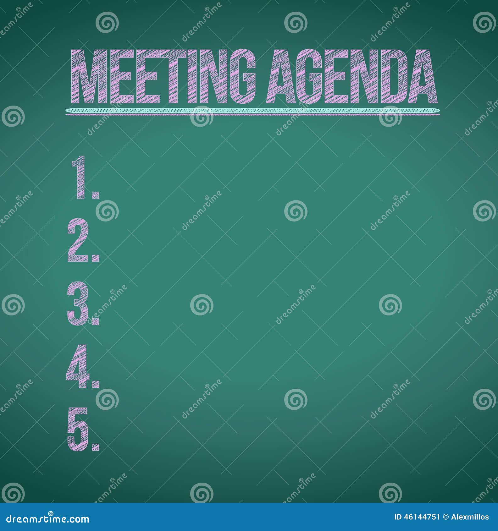 Meeting Agenda List Illustration Design Stock Illustration ... Meeting Agenda List Illustration Design Stock Illustration ...