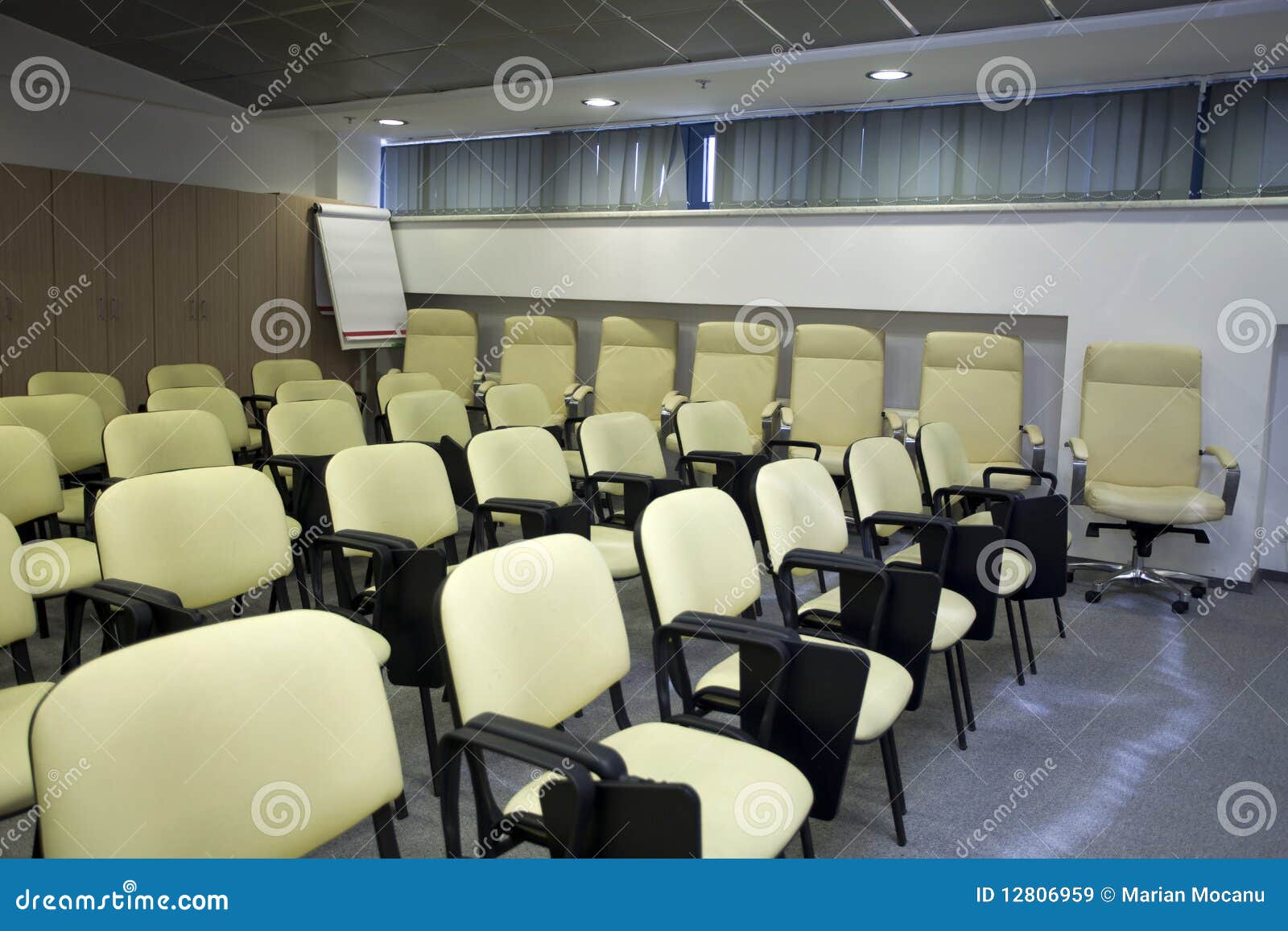 Meeting area stock image. Image of meet, wood, work, chairs - 12806959