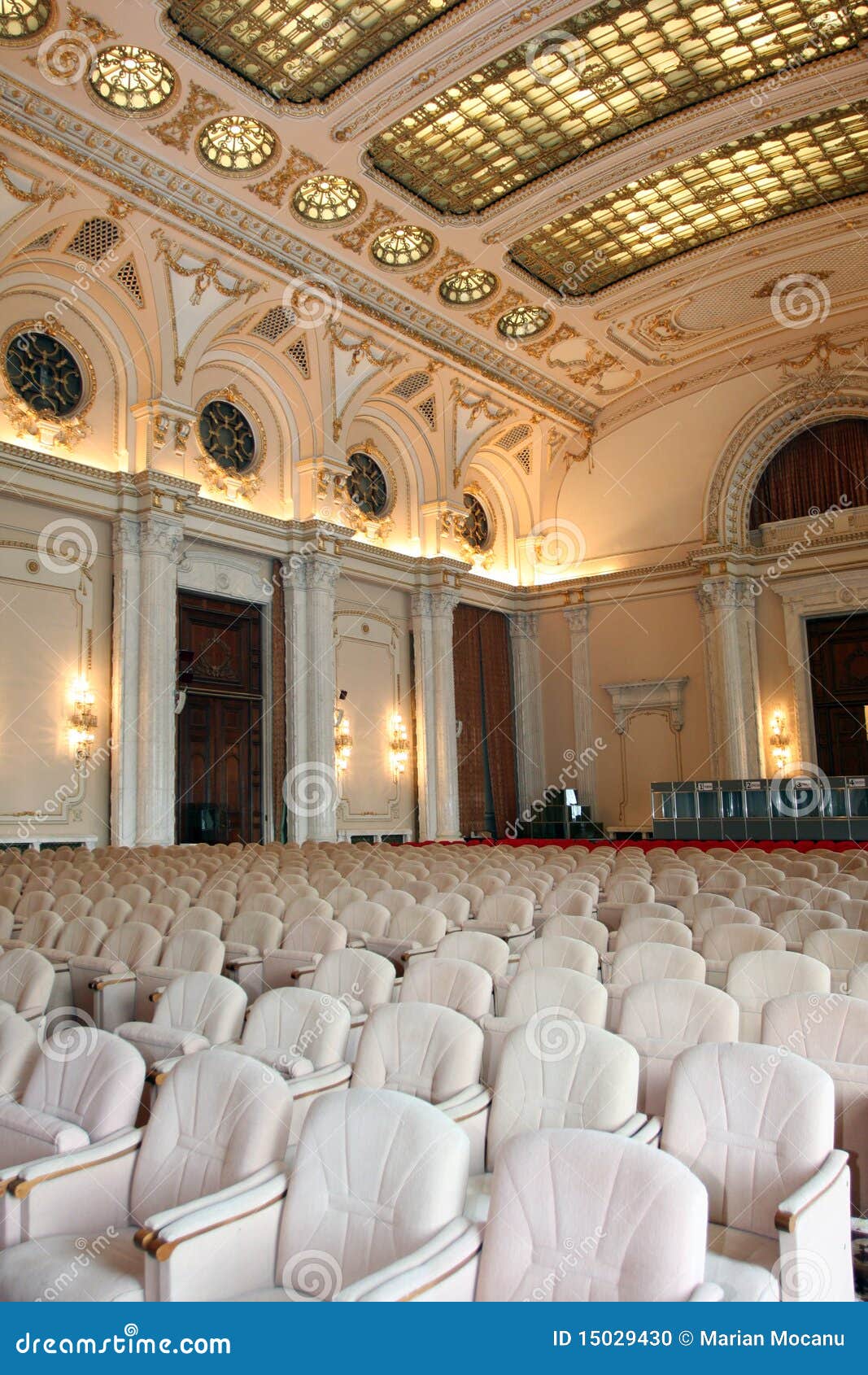 Meeting area stock photo. Image of present, meet, microphone - 15029430