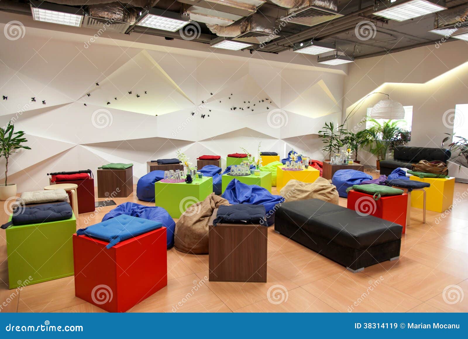 Meeting area stock image. Image of screen, modern, chair - 38314119