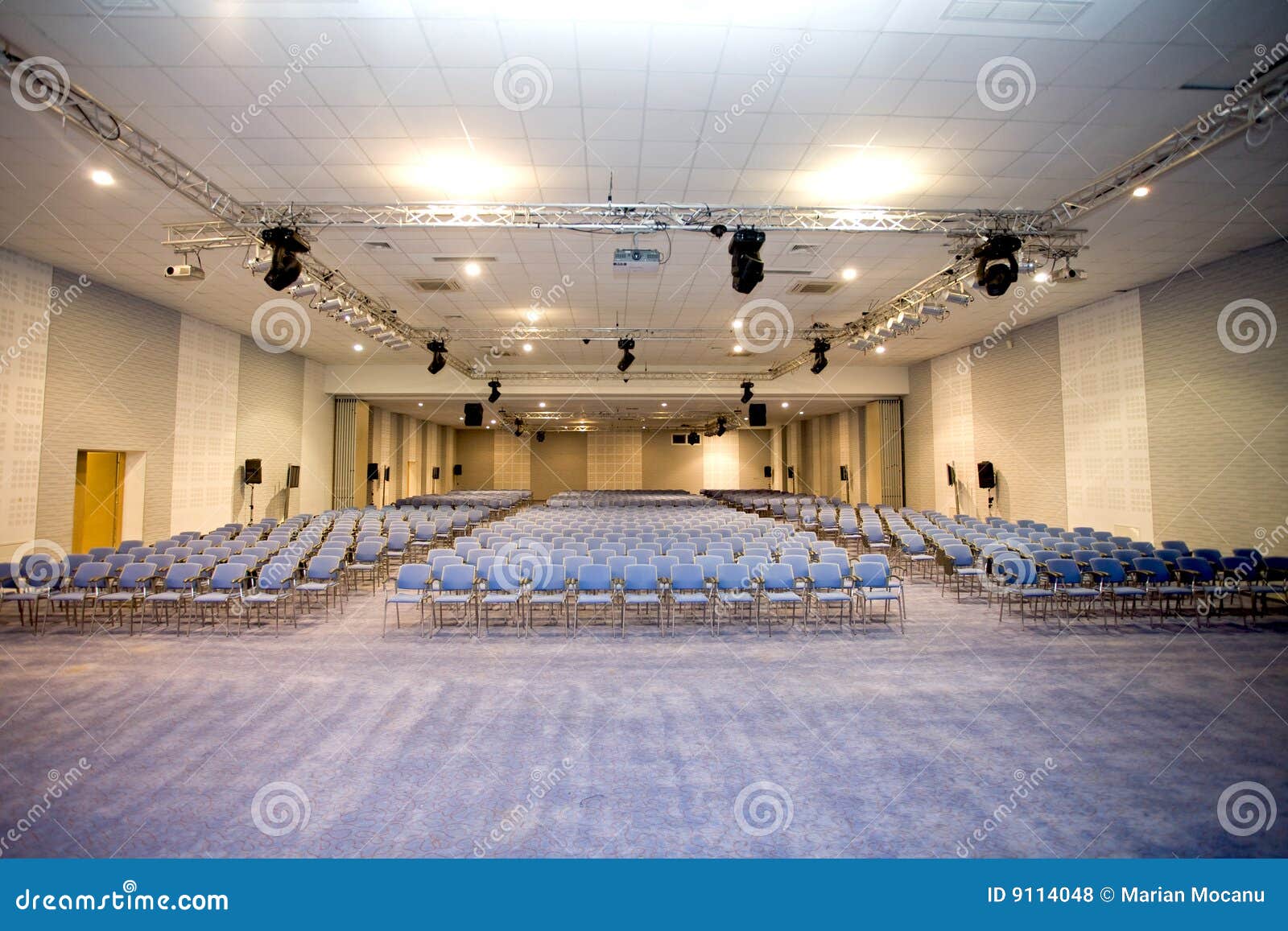 Meeting area stock photo. Image of empty, blue, learning - 9114048