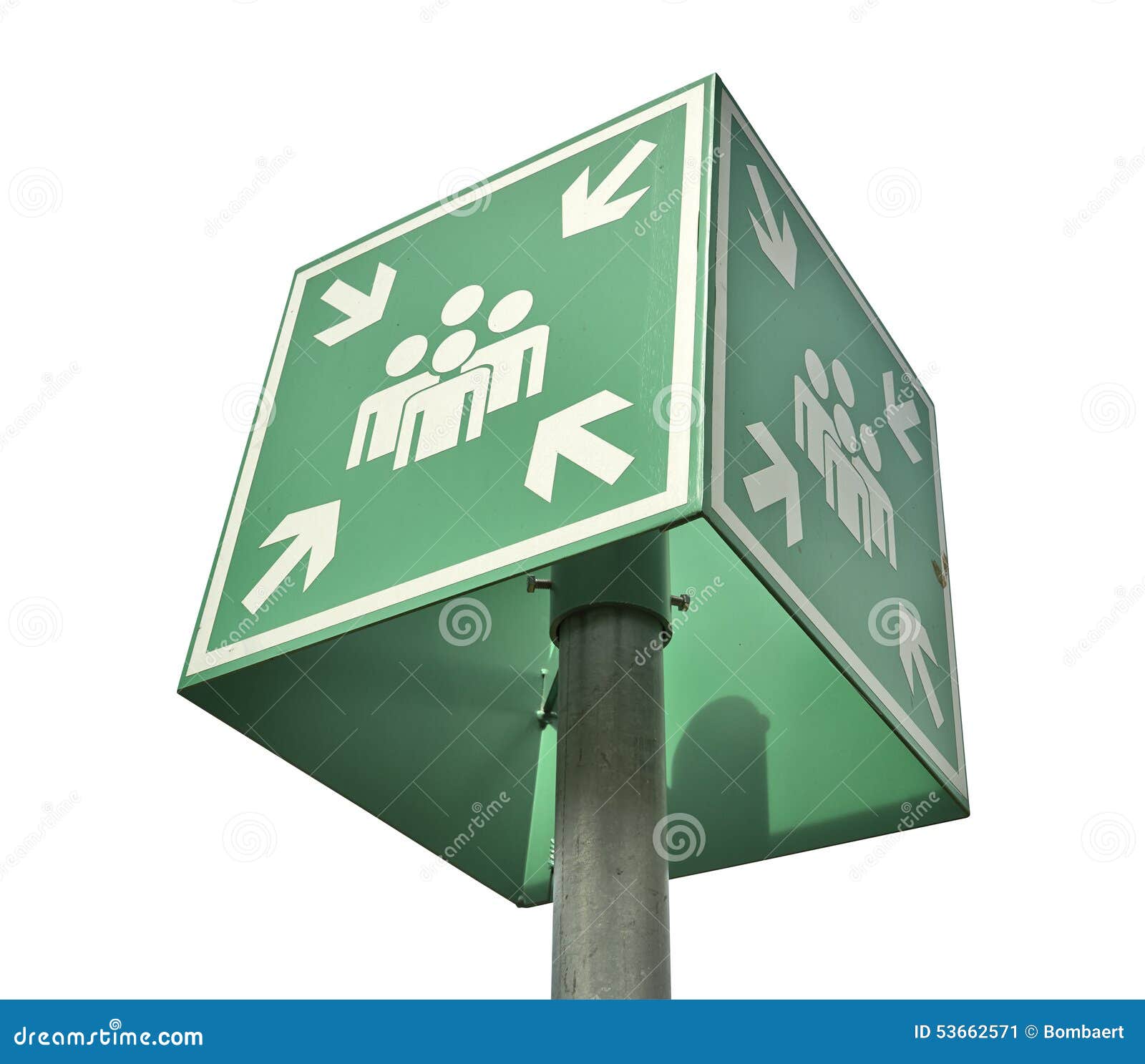 Assembly Point Vector Pictogram | CartoonDealer.com #238647260