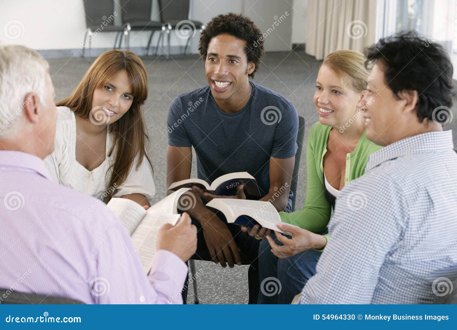 Meeting of Bible Study Group Stock Photo - Image of range, study: 54964330