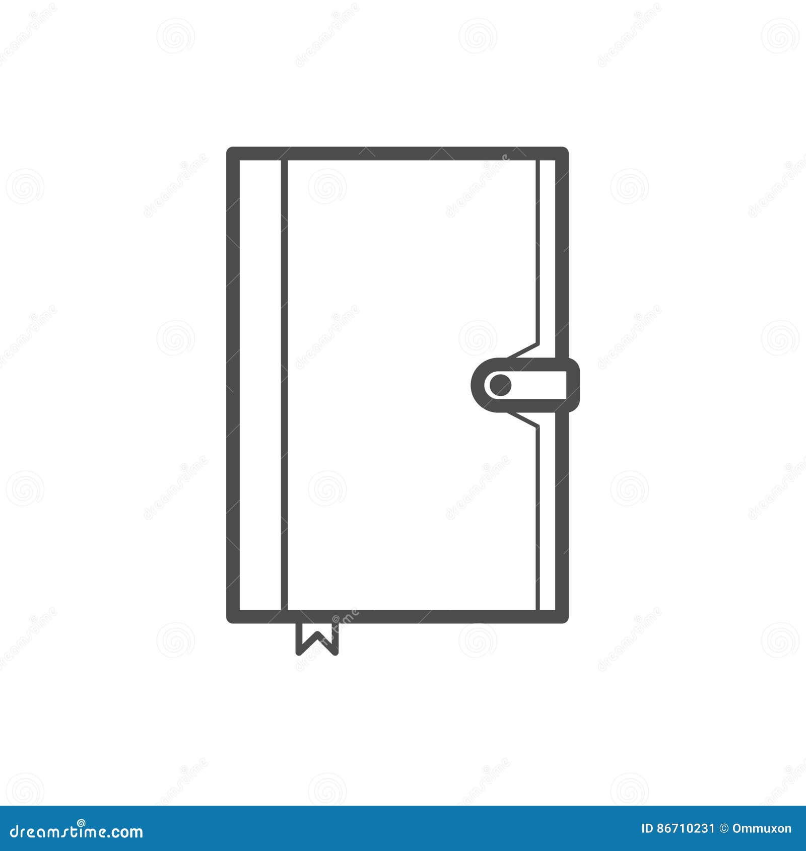 Meeting book icon stock vector. Illustration of attache - 86710231