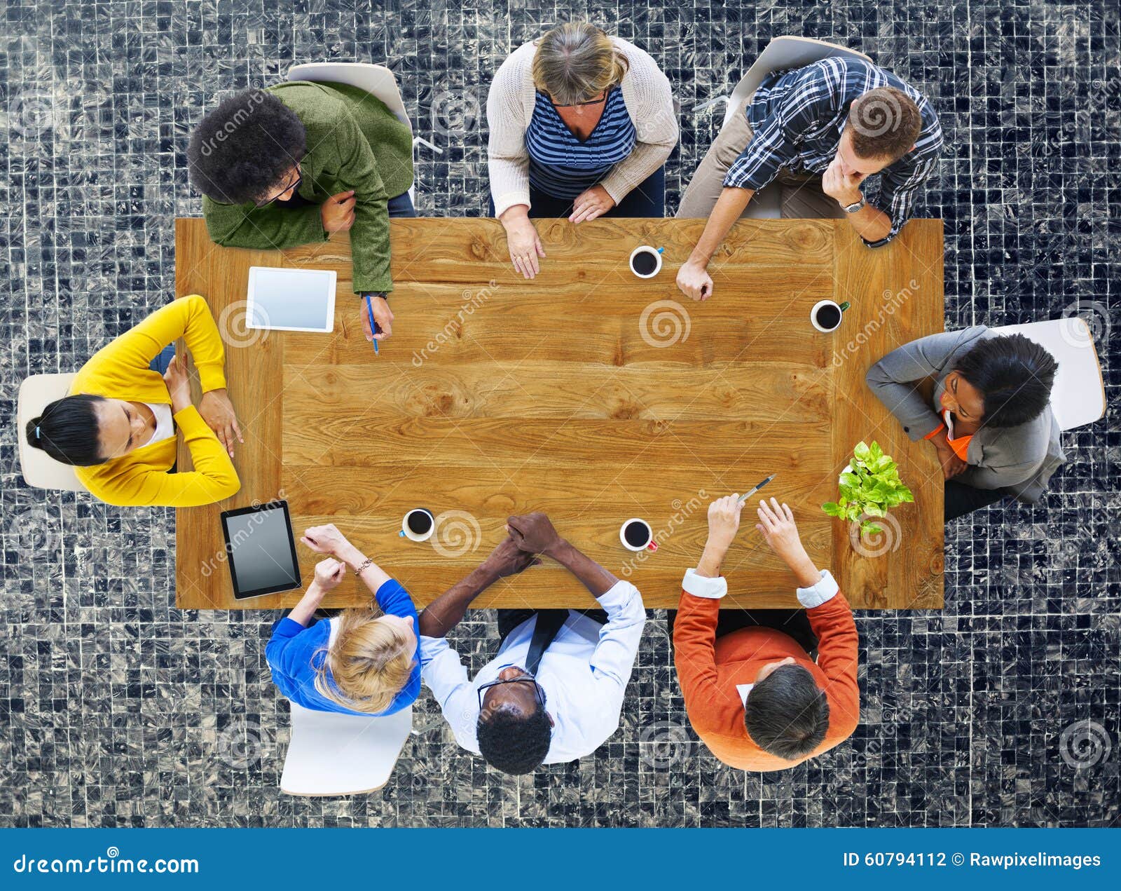 Meeting Brainstorming Discussion Collaboration Concept Stock Photo ...