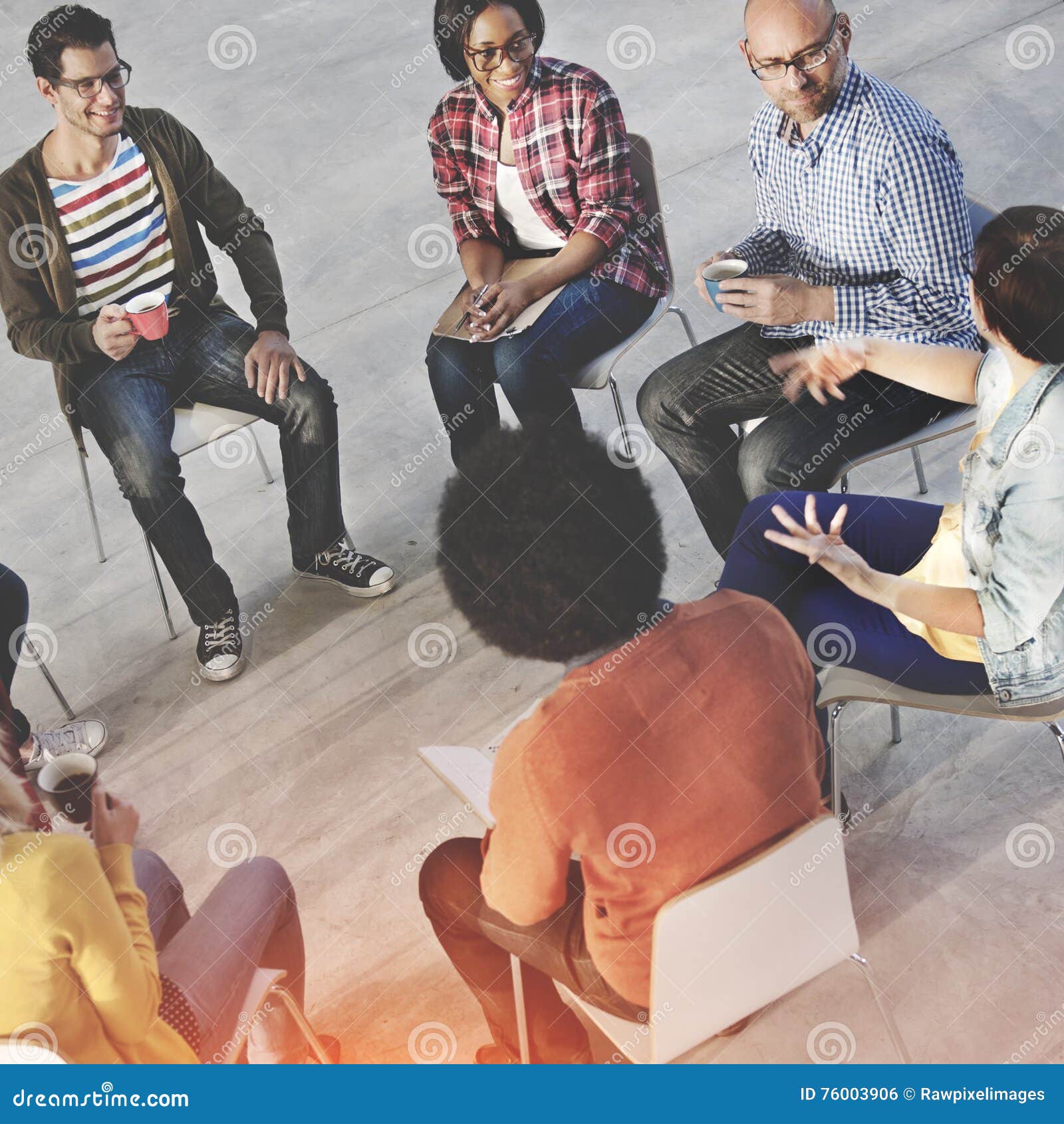 Meeting Brainstorming Sharing Meeting Seminar Concept Stock Photo ...