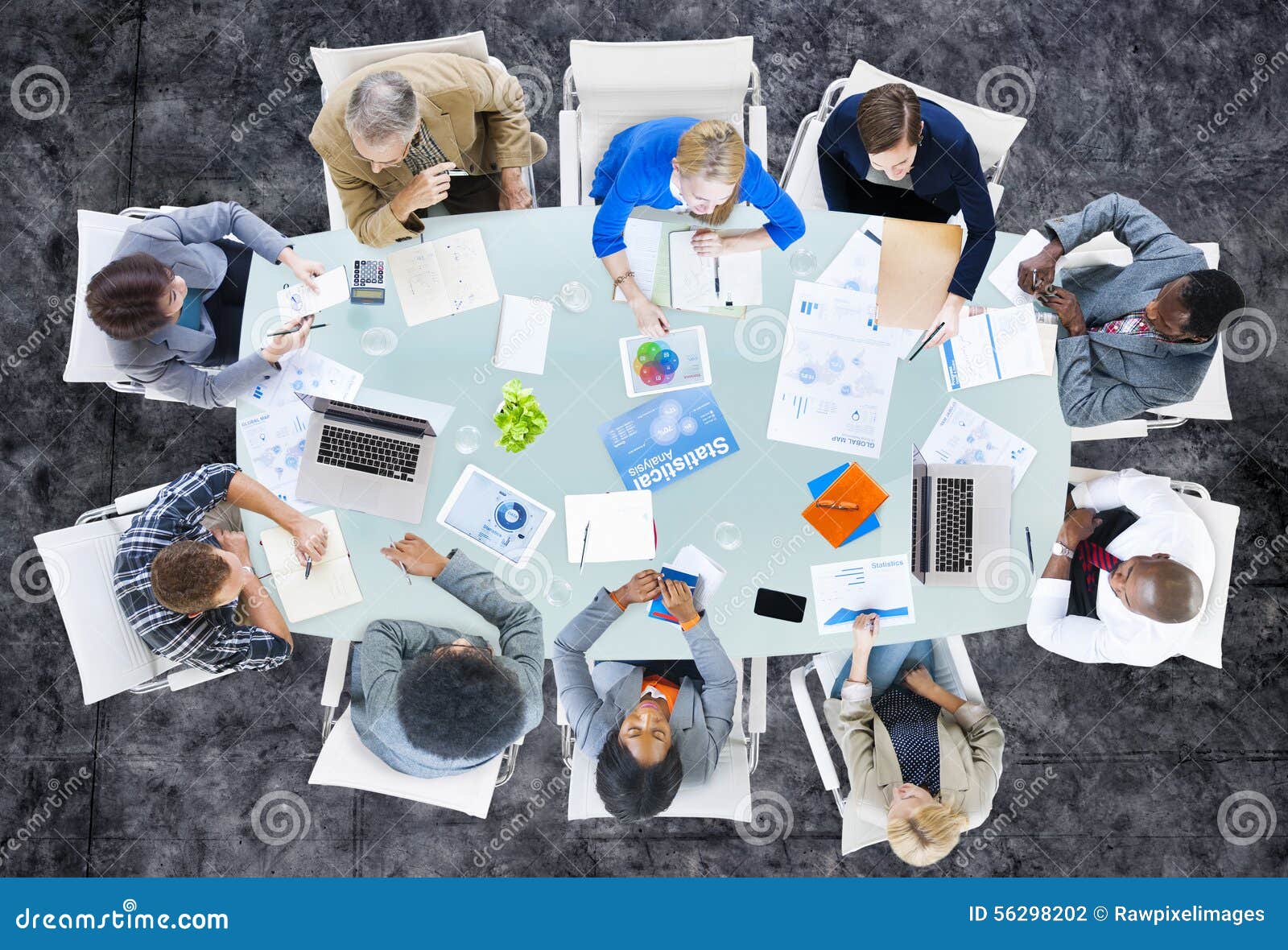 Meeting Communication Planning Business People Concept Stock Photo ...