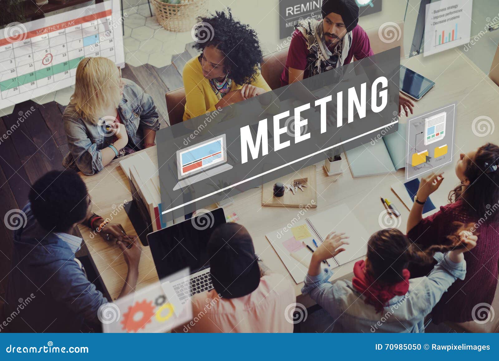 Meeting Conference Business Information Concept Stock Photo - Image of ...