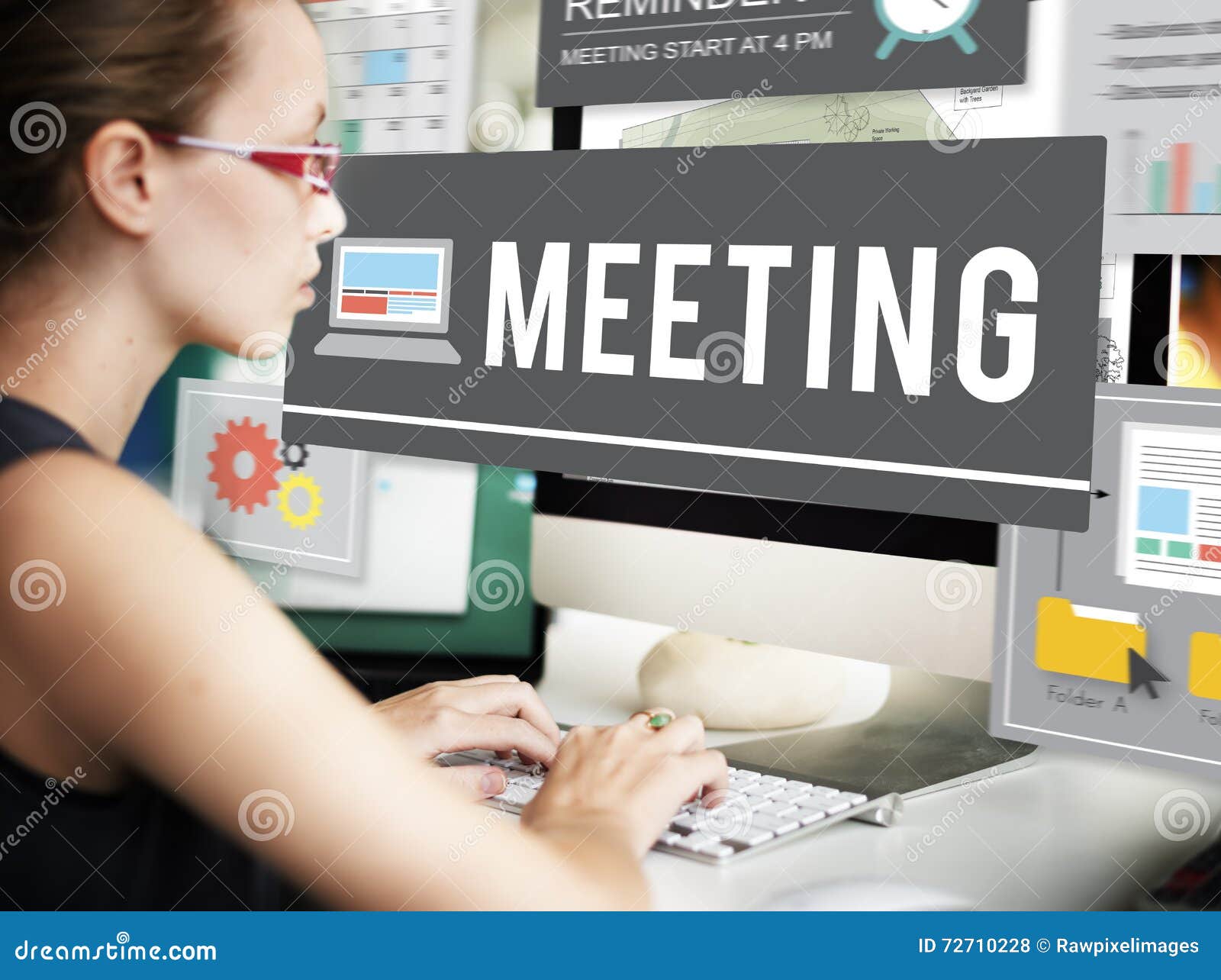 Meeting Conference Business Information Concept Stock Photo - Image of ...