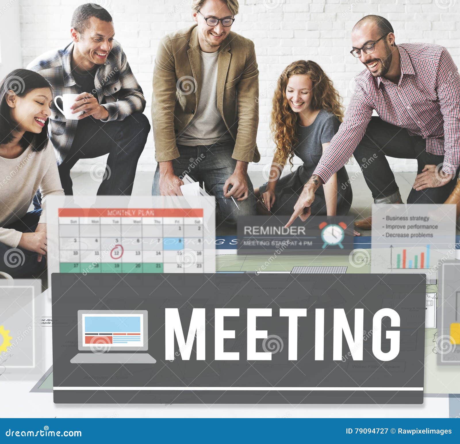 Meeting Conference Business Information Concept Stock Image - Image of ...