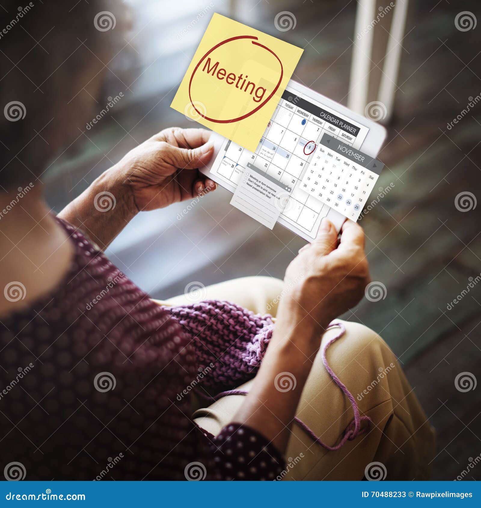 Meeting Conference Discussion Planning Seminar Concept Stock Image ...