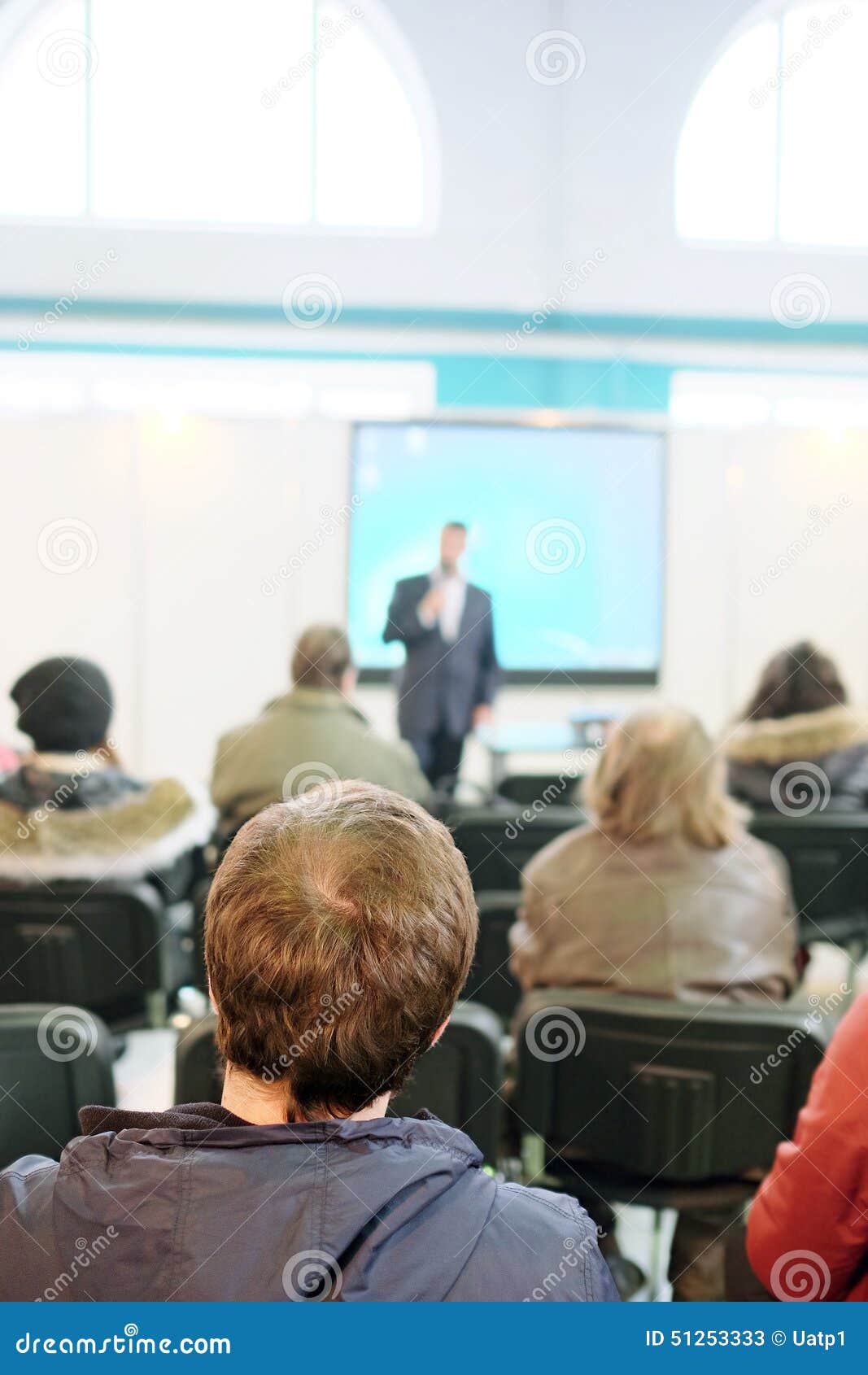 Meeting in a Conference Hall Editorial Stock Photo - Image of hall ...