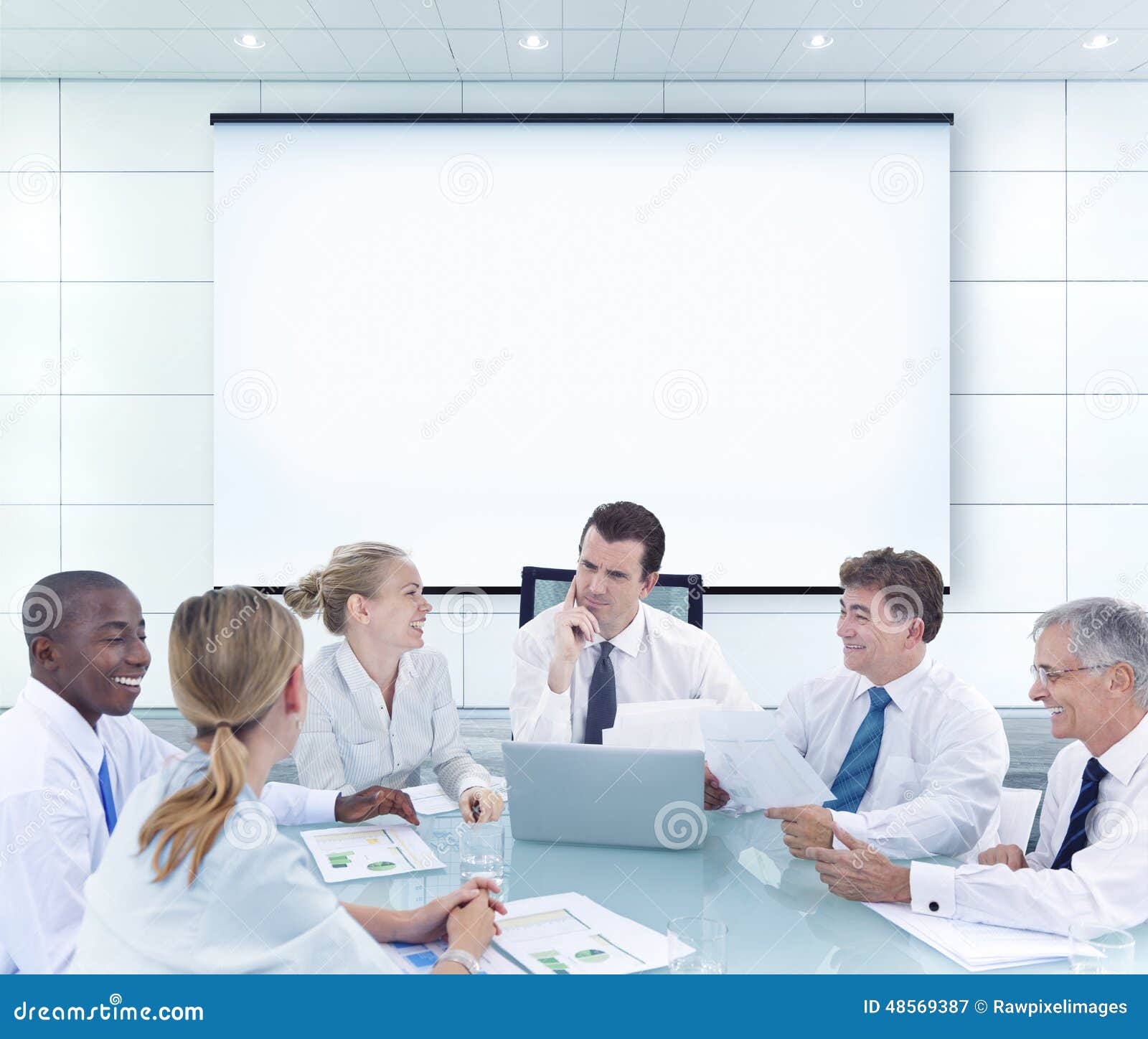 Meeting Conference Seminar Team Teamwork Support Planning Concept Stock ...