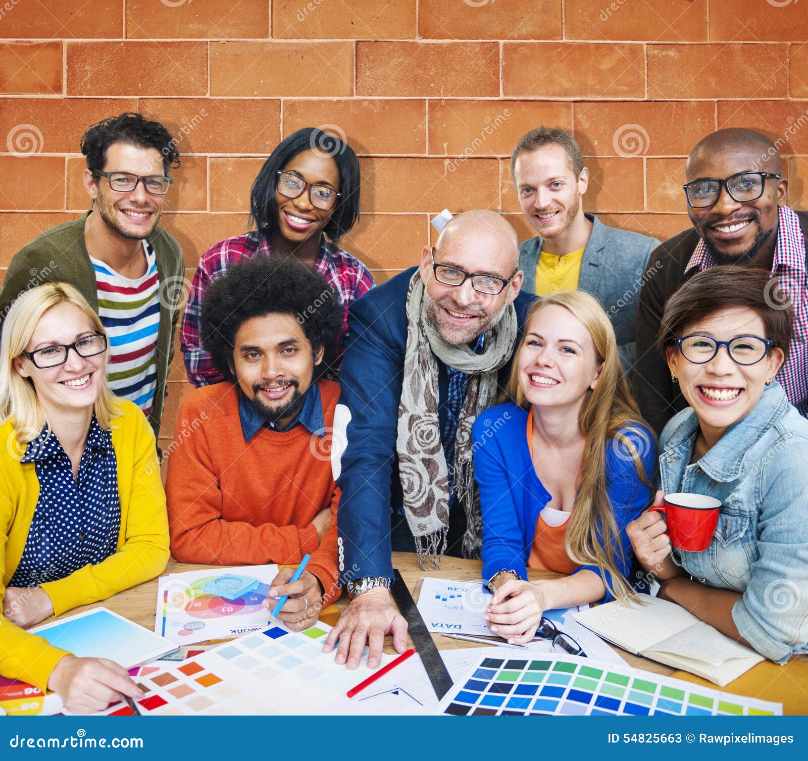 Meeting Corporate Connection Designer Creativity Concept Stock Image ...