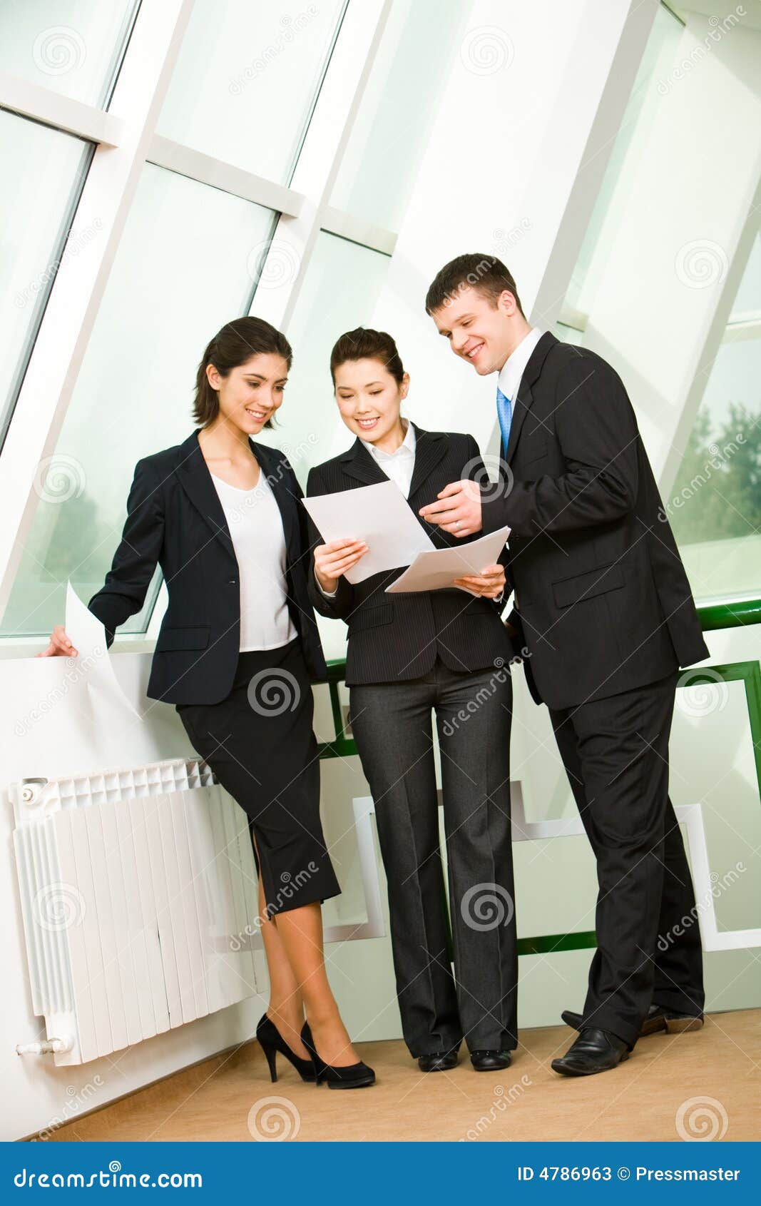 Meeting by day stock image. Image of caucasian, holding - 4786963