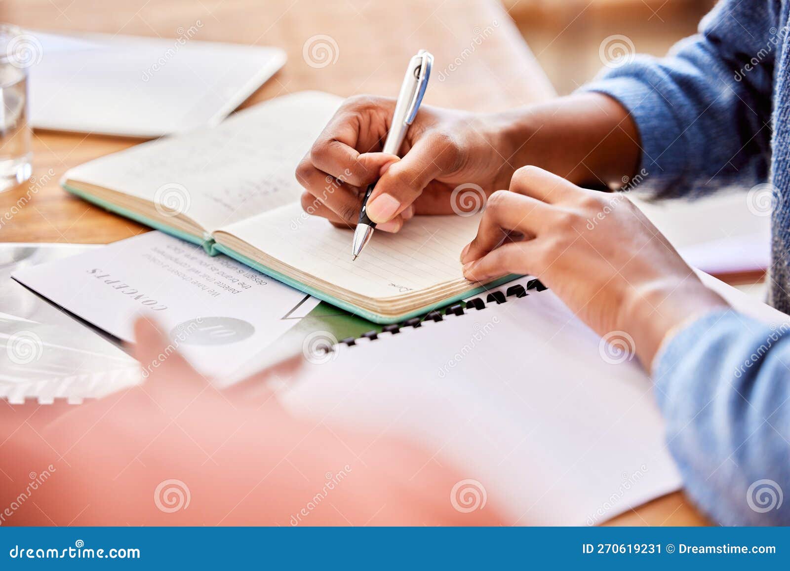 Meeting, Discussion and Team Planning a Project while Writing Creative ...