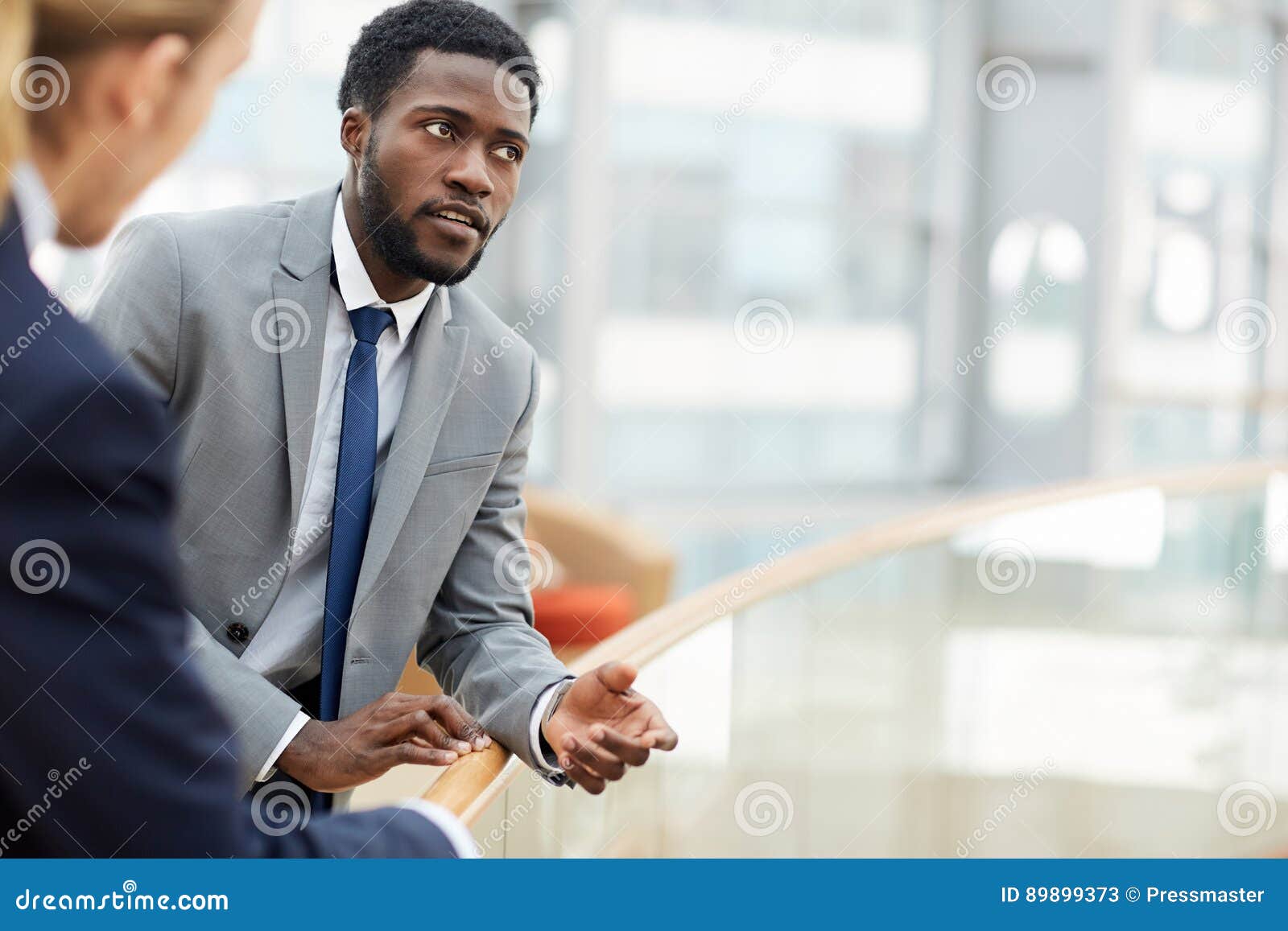 Meeting of economists stock image. Image of explaining - 89899373