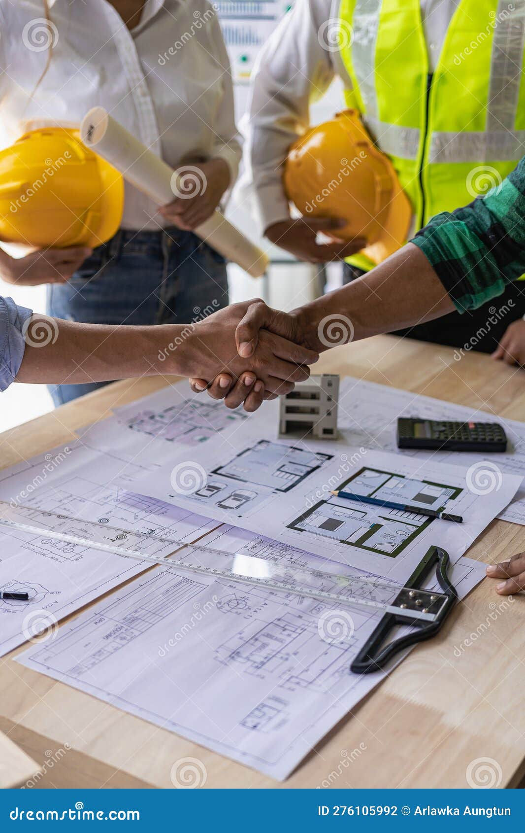 Meeting Engineers or Architects for Projects, Working with Partners and ...