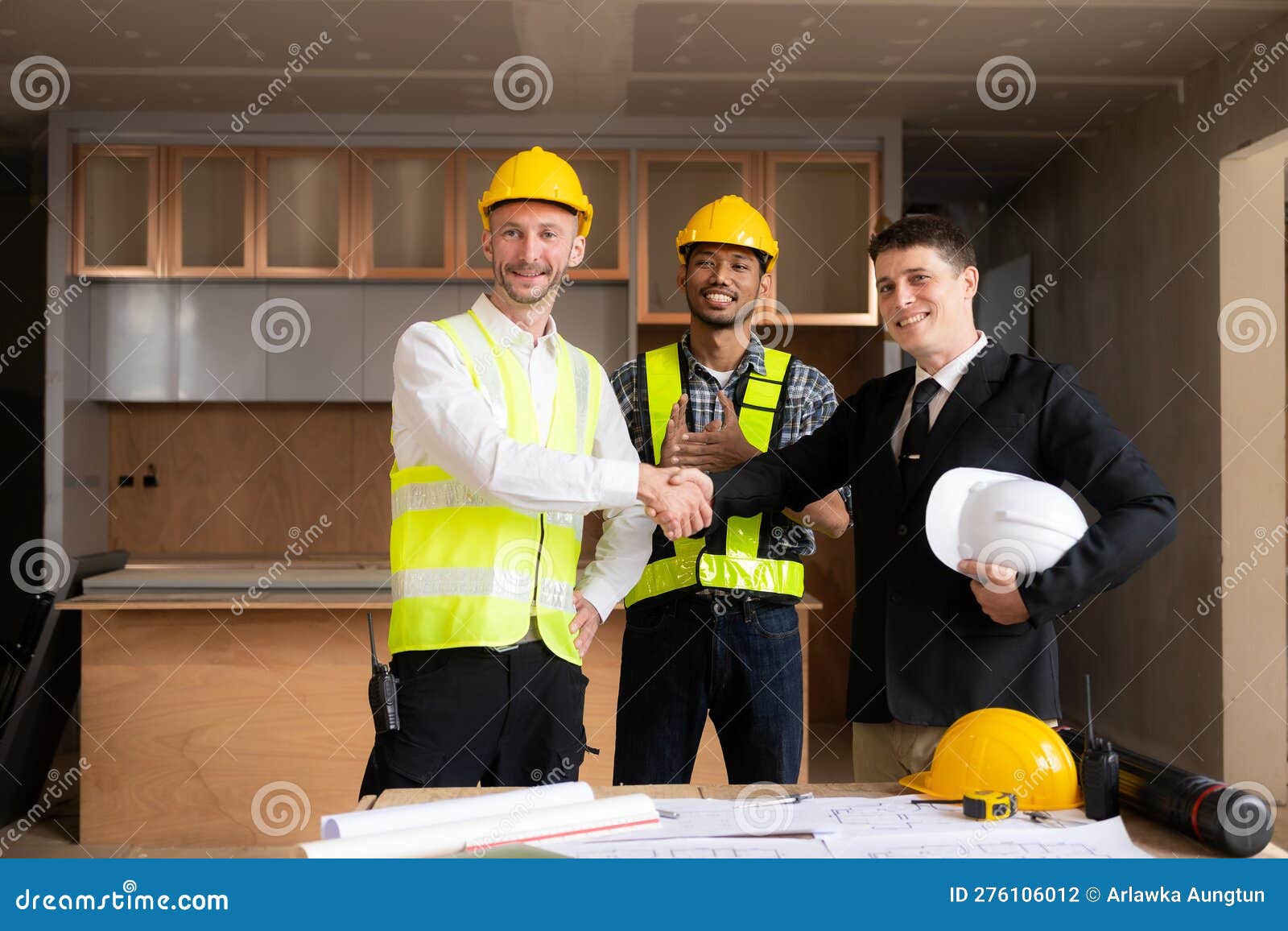 Meeting Engineers or Architects for Projects, Working with Partners and ...